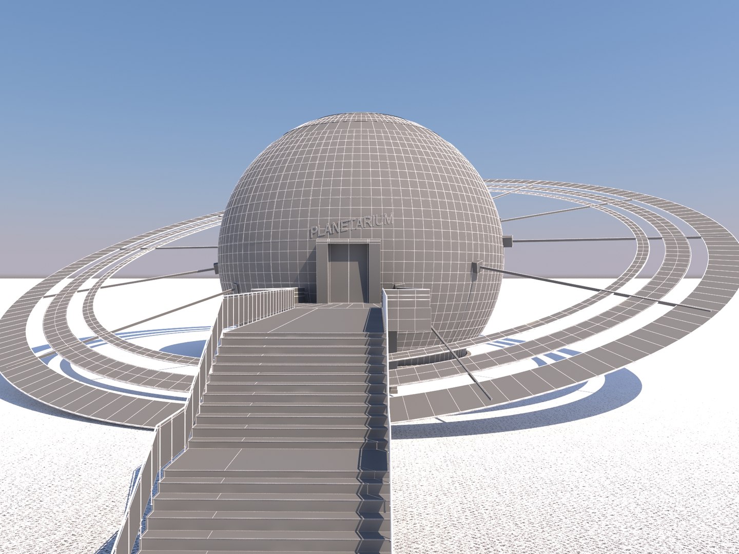 Planetarium 3D Model - TurboSquid 1726919