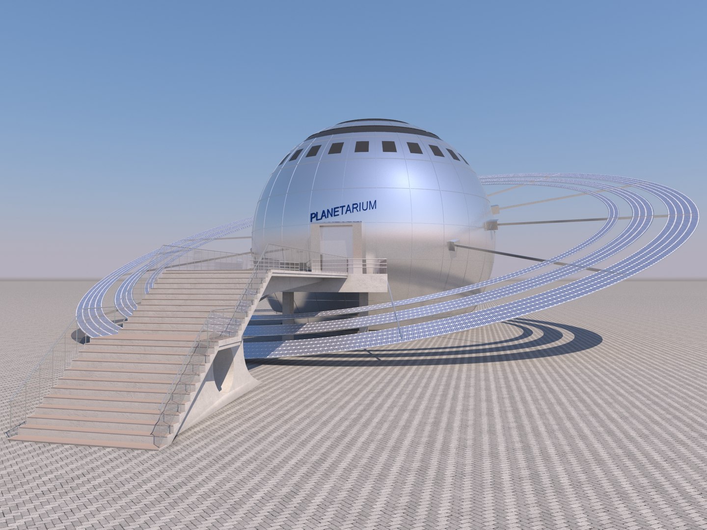 Planetarium 3D Model - TurboSquid 1726919