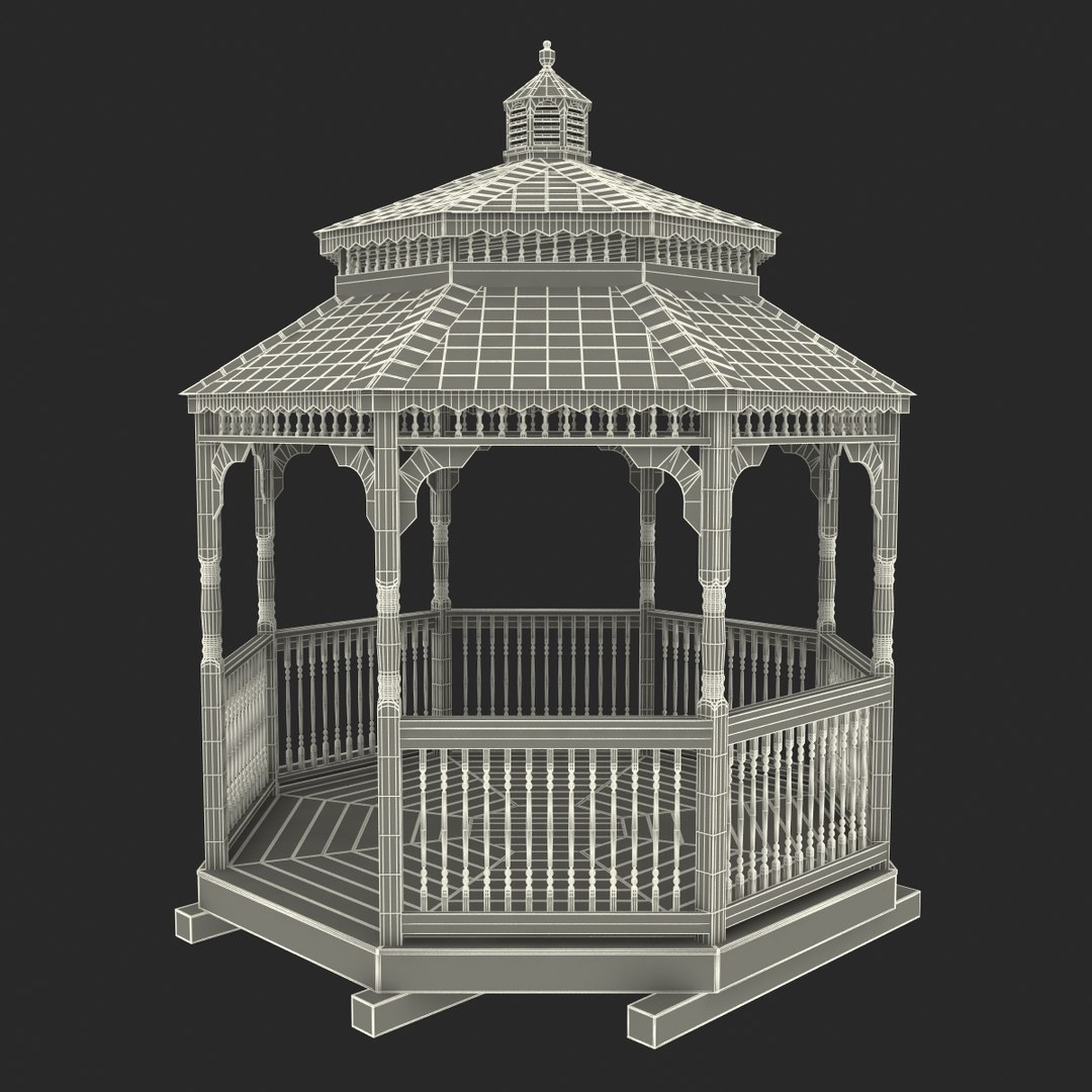 3d gazebo 2 model
