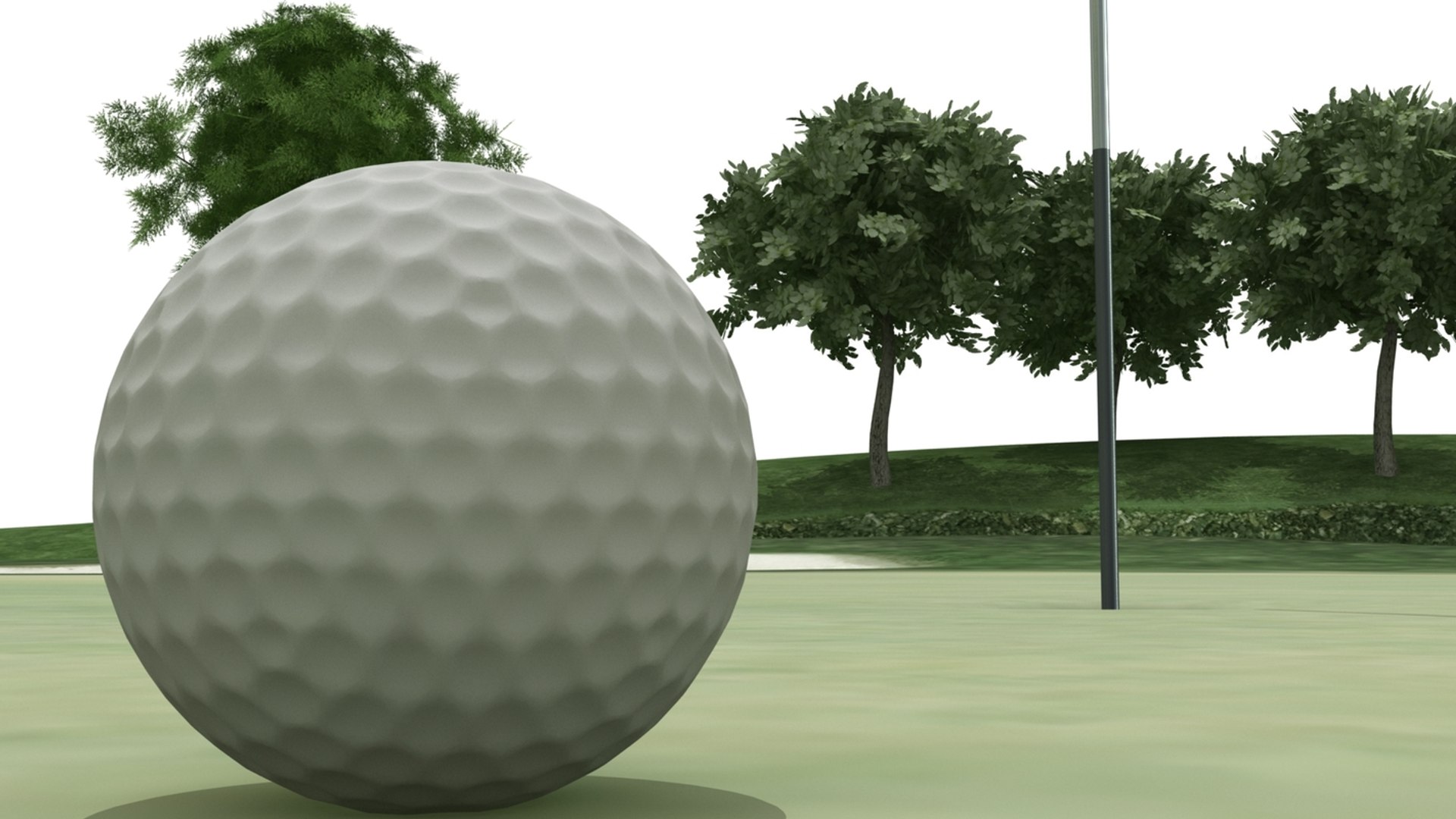 3D Golf Course Model - TurboSquid 1332761