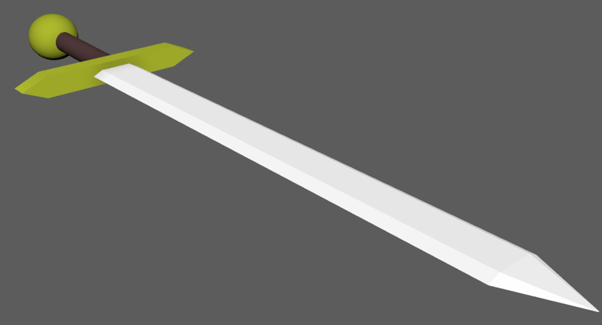 Basic Sword 3D Model - TurboSquid 1642834