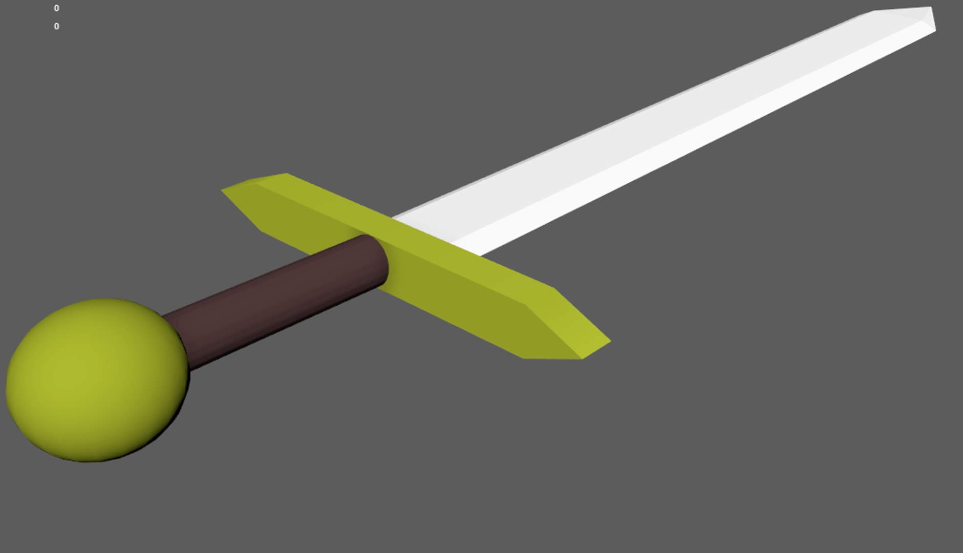 Basic Sword 3D Model - TurboSquid 1642834