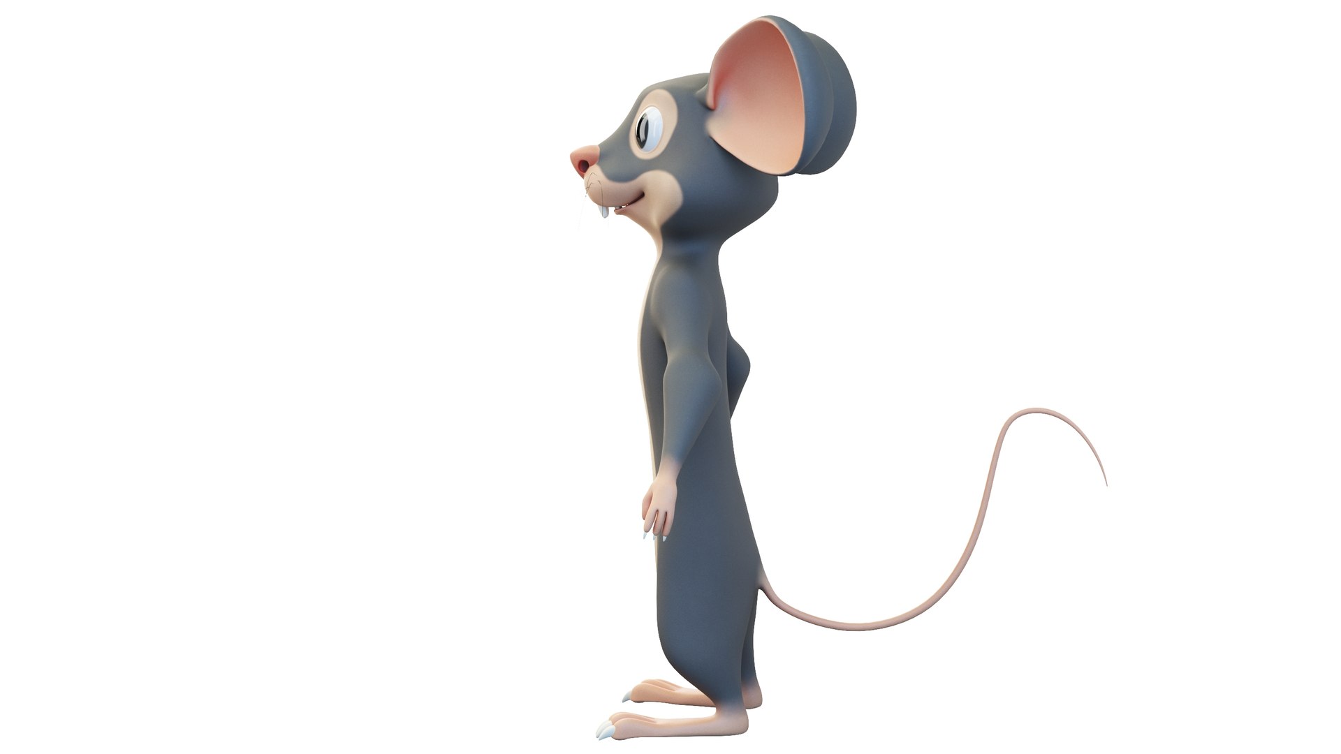 Cartoon Mouse Character Model - TurboSquid 2102060