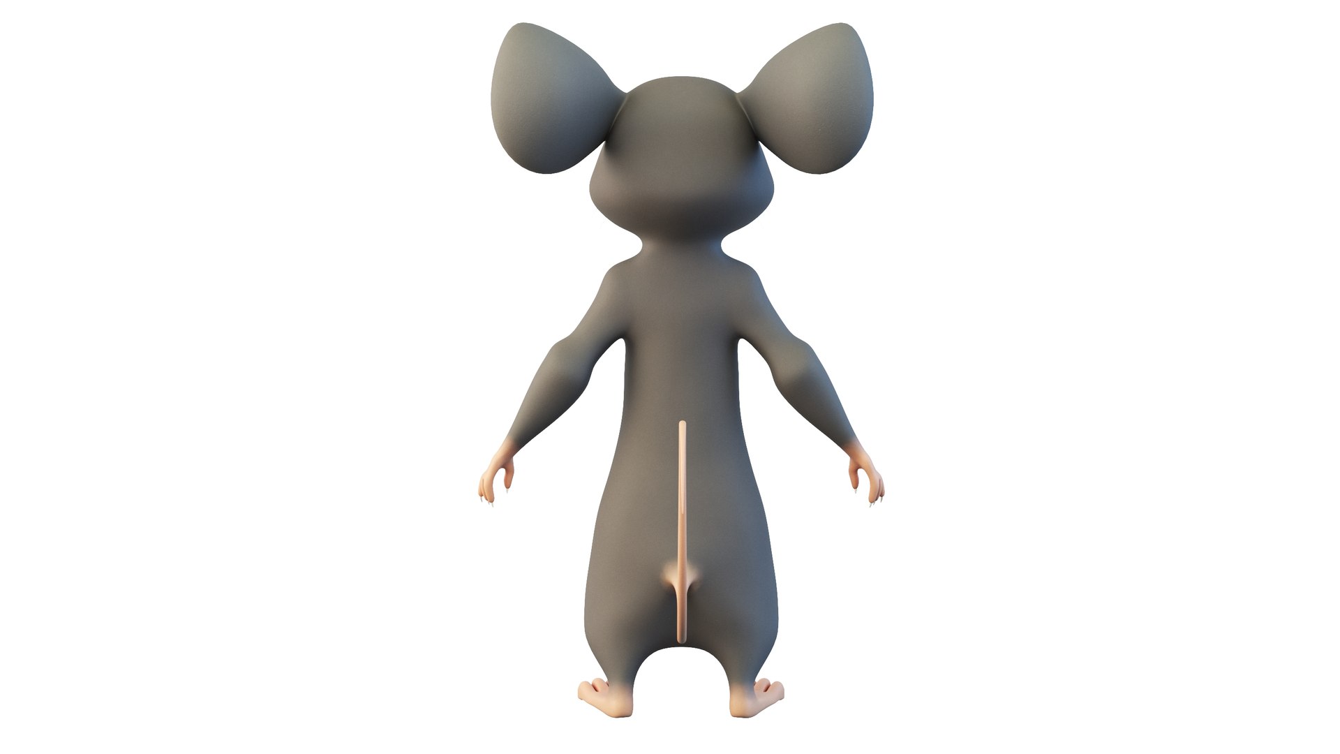 Cartoon Mouse Character Model - TurboSquid 2102060