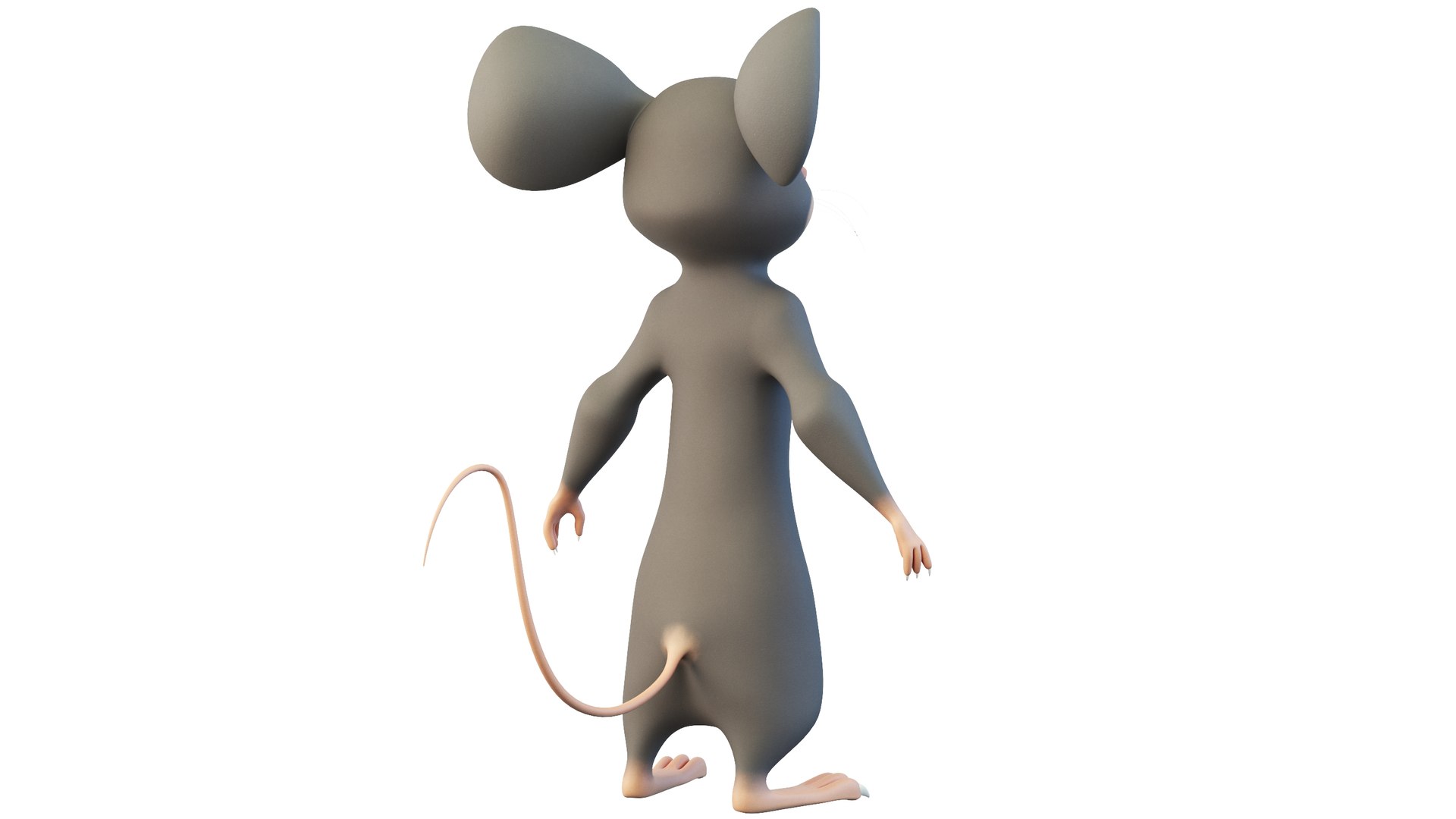 Cartoon Mouse Character Model - TurboSquid 2102060