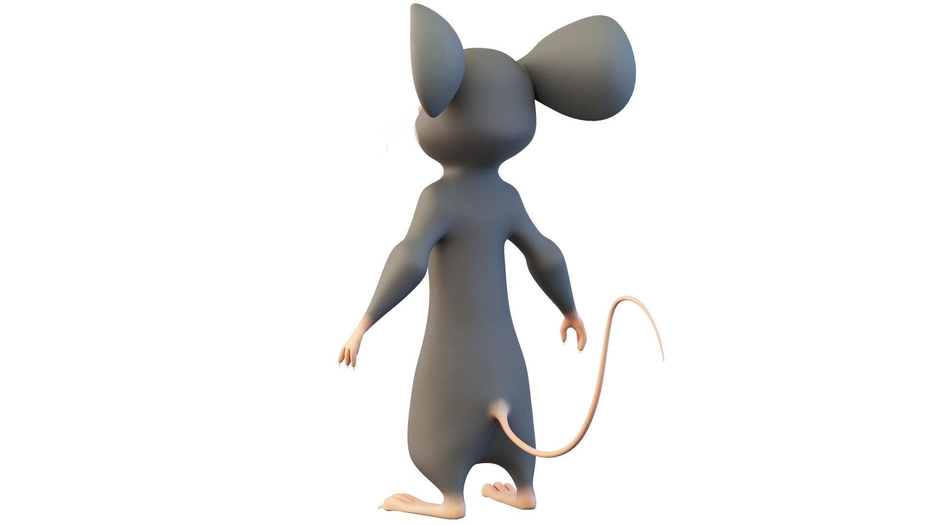 Cartoon Mouse Character Model - TurboSquid 2102060
