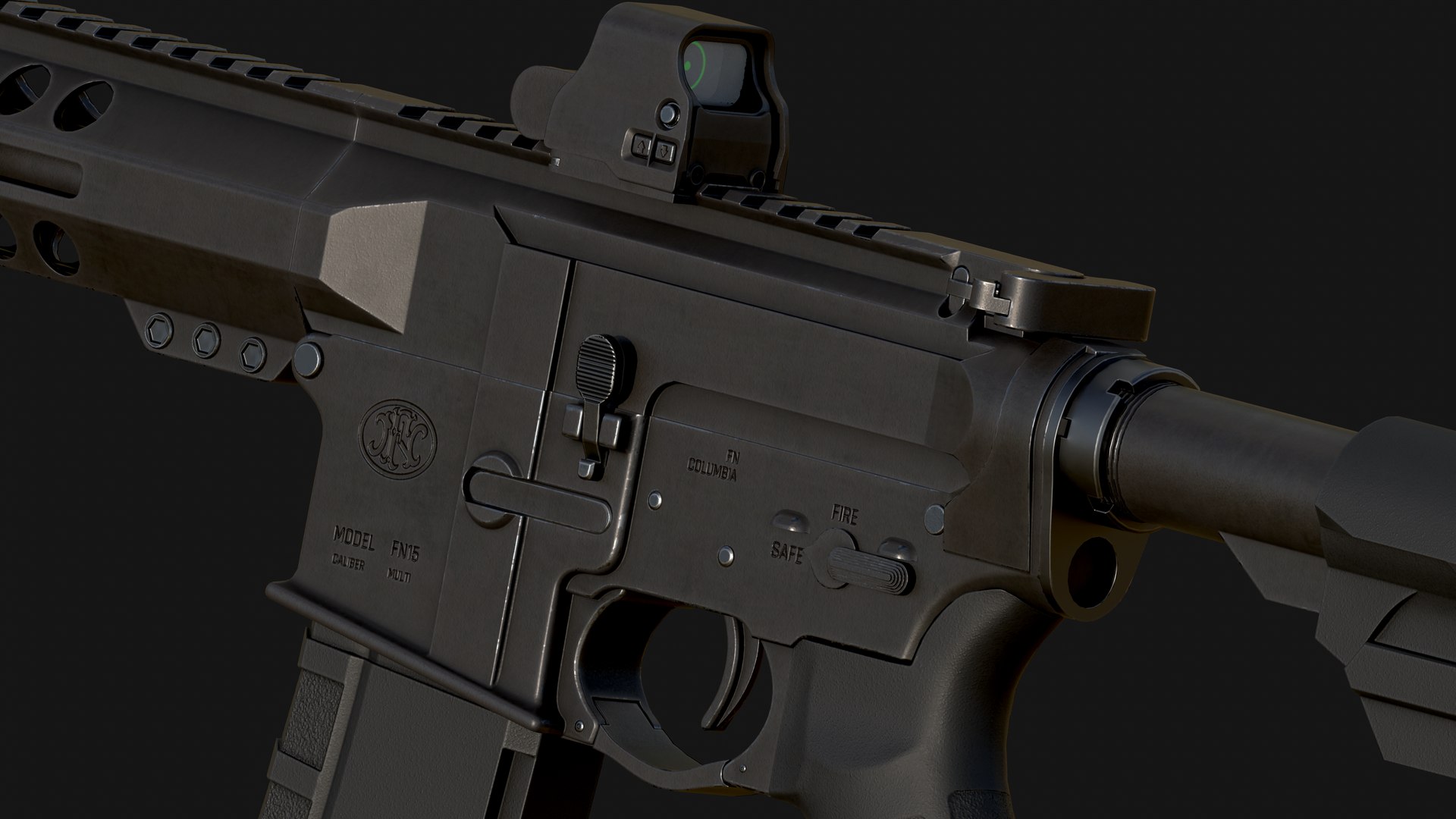 Fn15 Guardian 3D Model - TurboSquid 2392036
