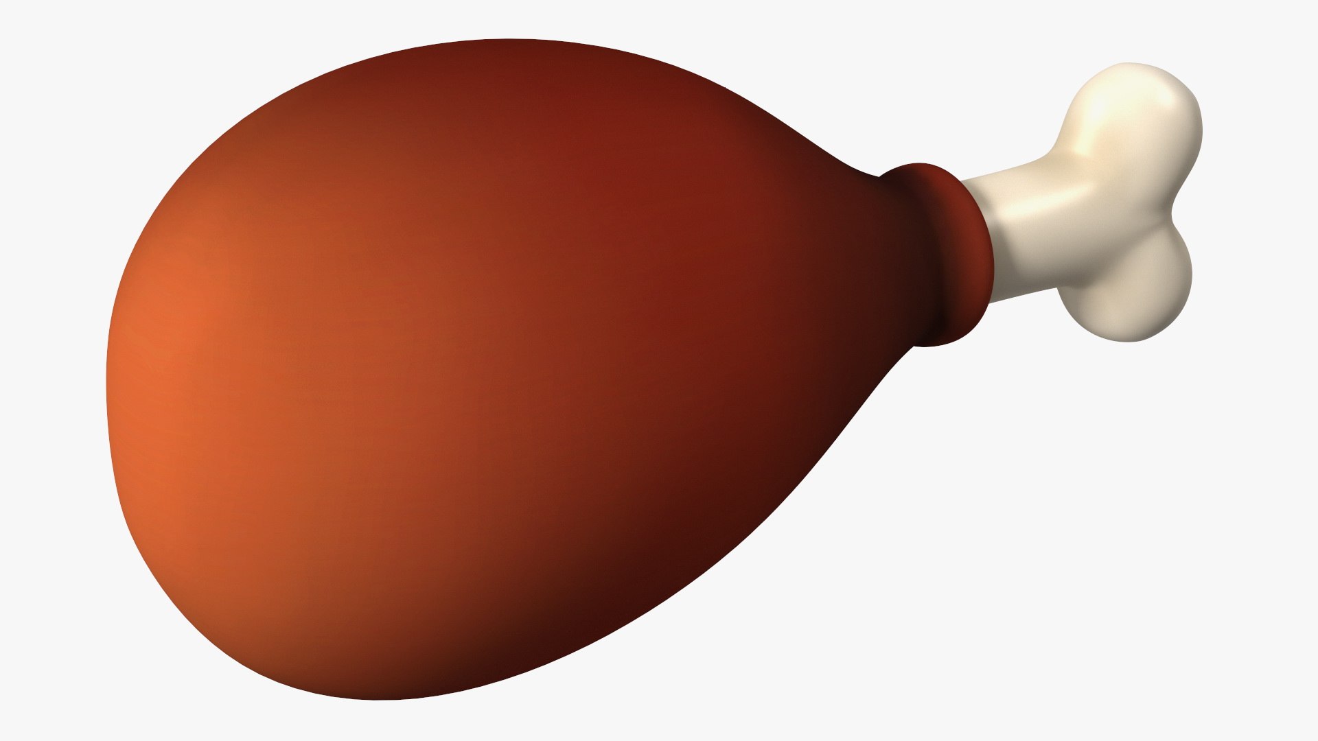 3D Cartoon Meat - TurboSquid 2157699