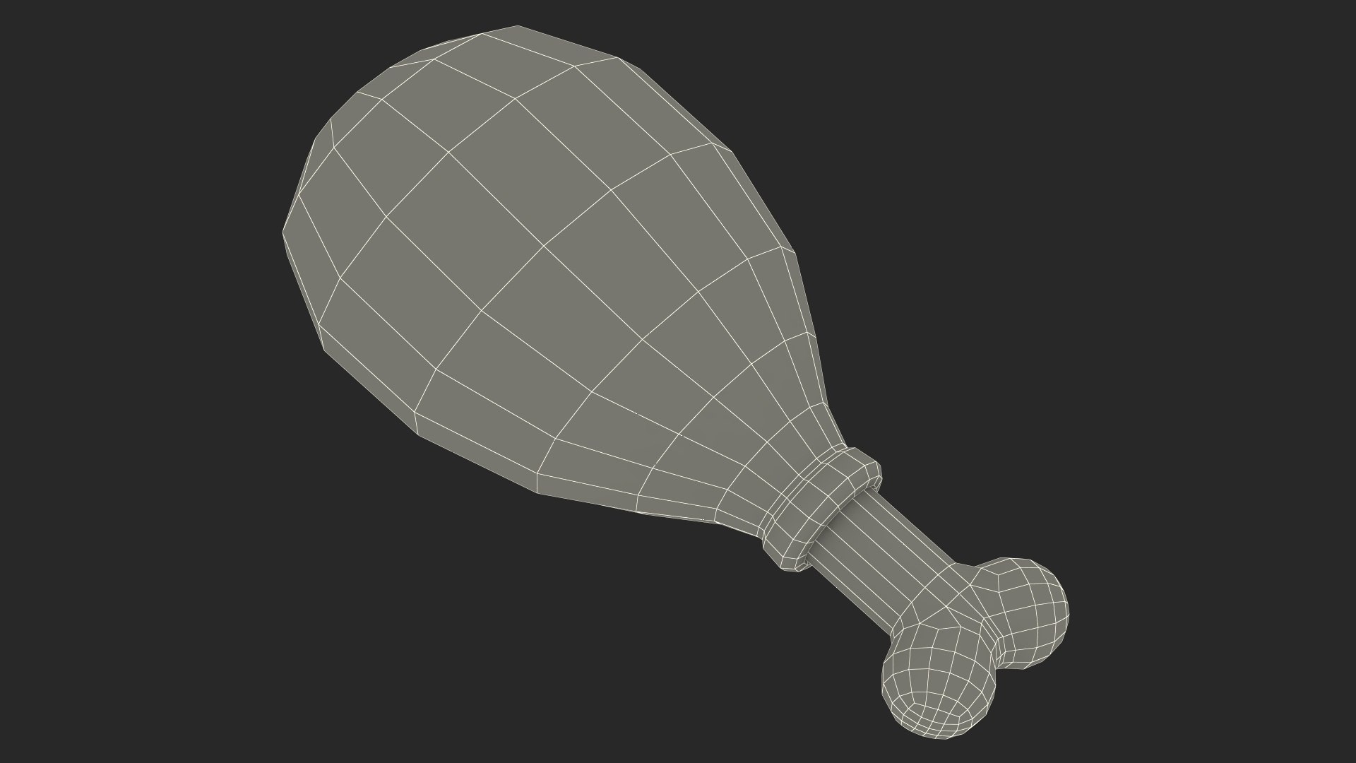 3D Cartoon Meat - TurboSquid 2157699