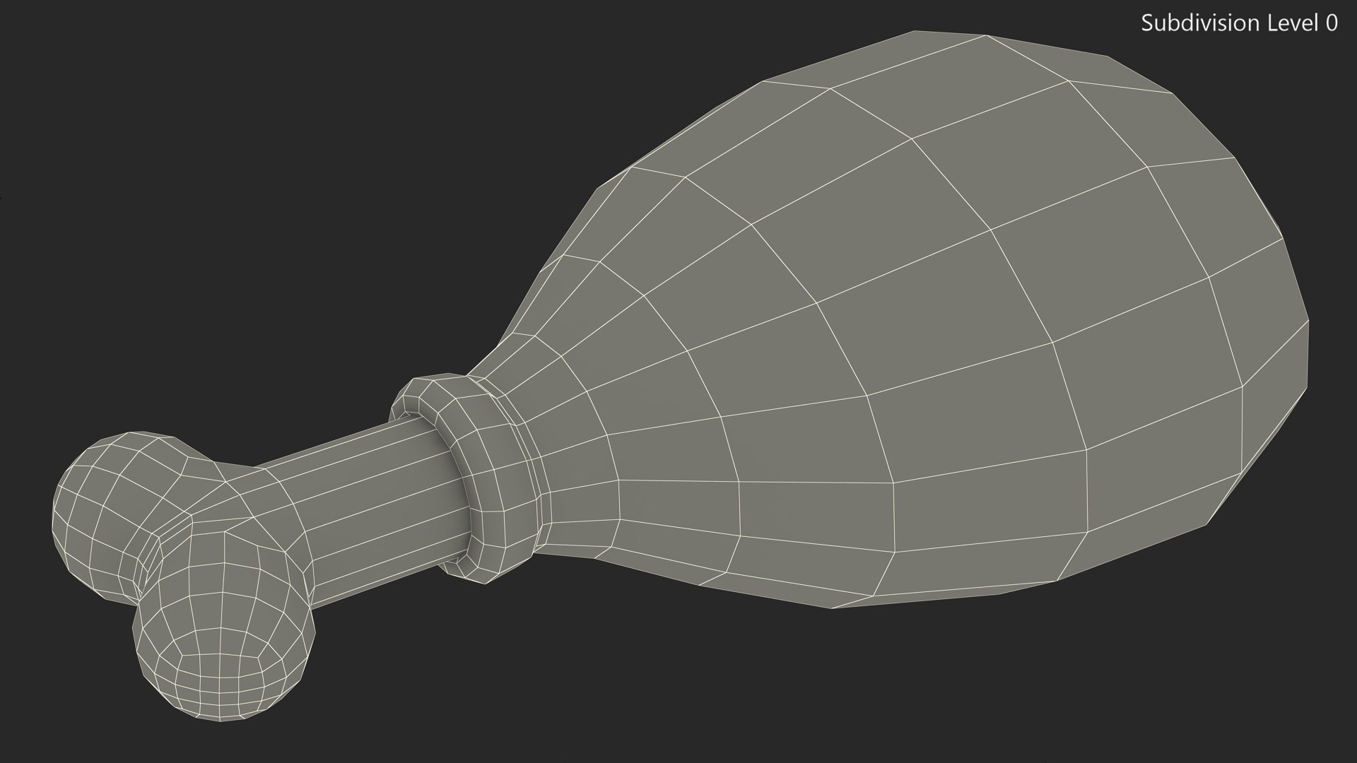 3D Cartoon Meat - TurboSquid 2157699