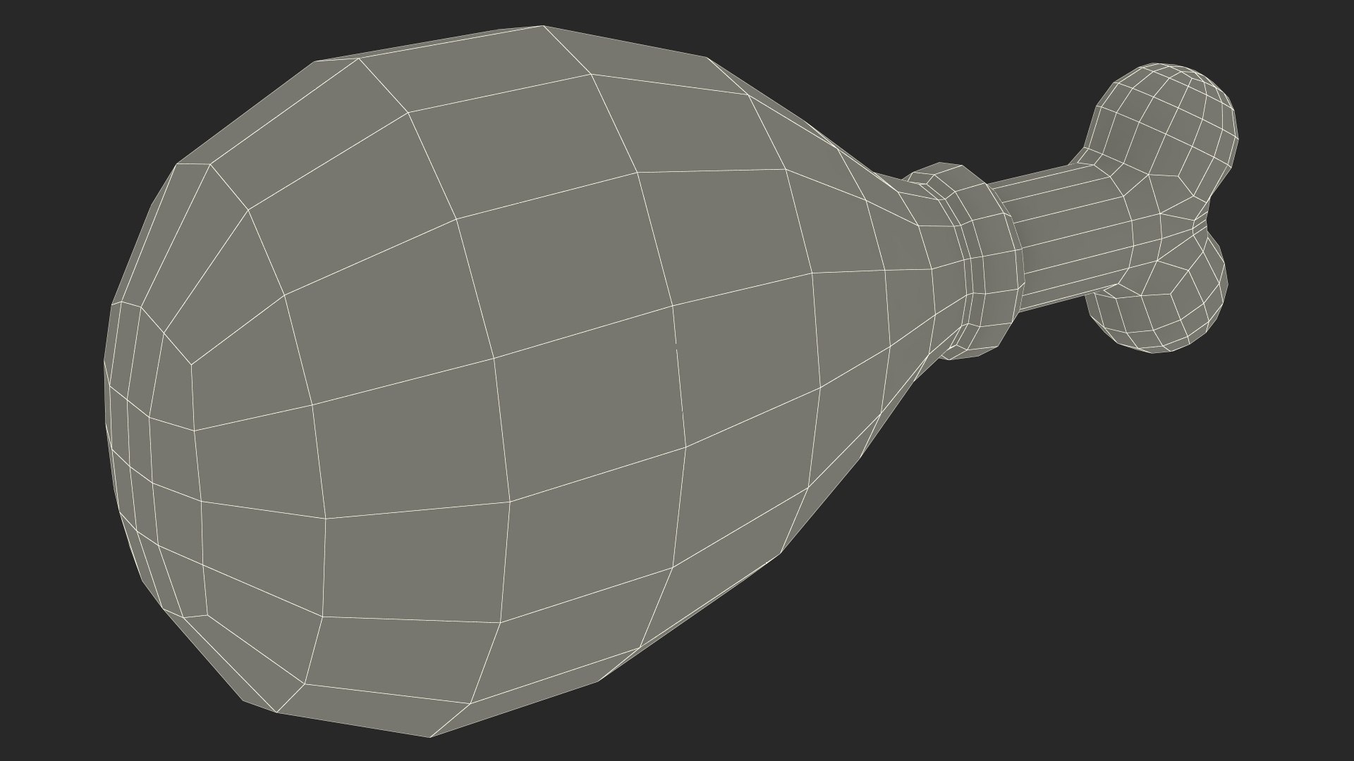 3D Cartoon Meat - TurboSquid 2157699