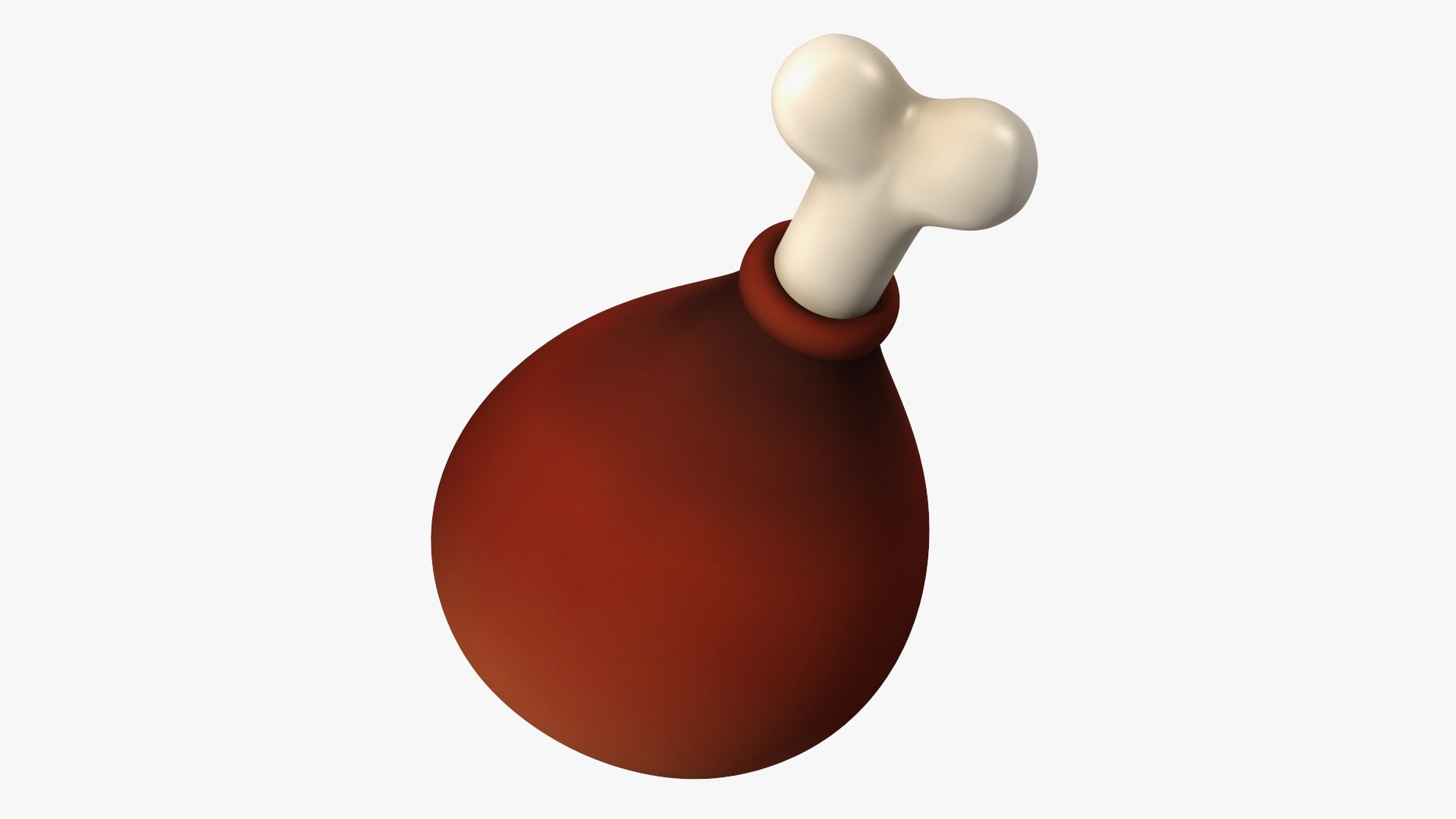 3D Cartoon Meat - TurboSquid 2157699