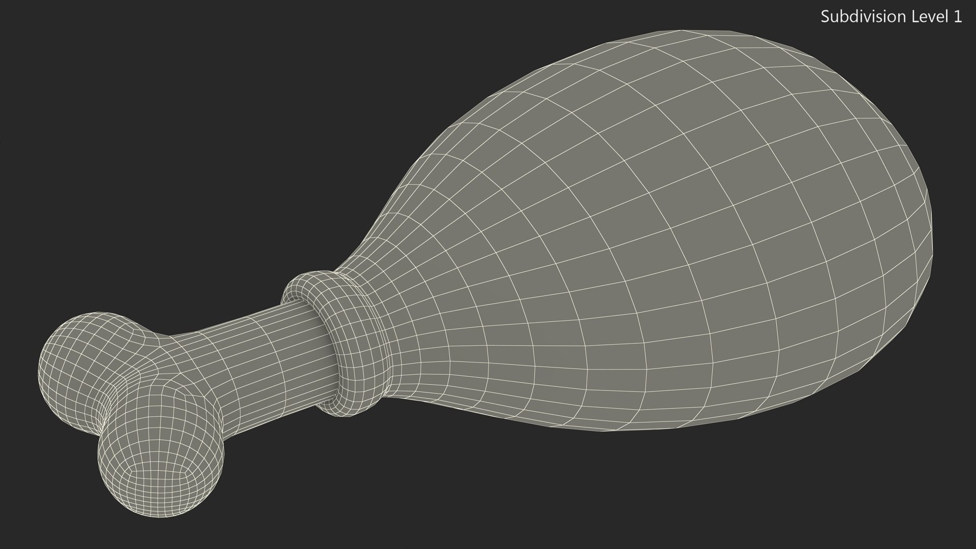 3D Cartoon Meat - TurboSquid 2157699