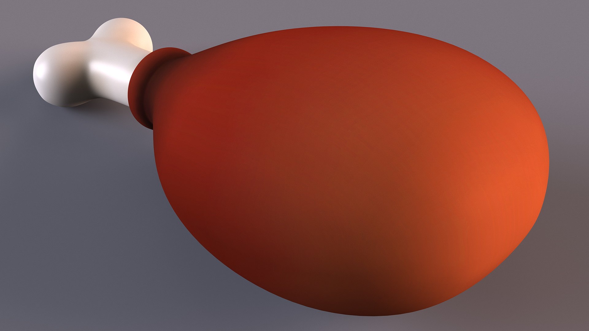 3D Cartoon Meat - TurboSquid 2157699