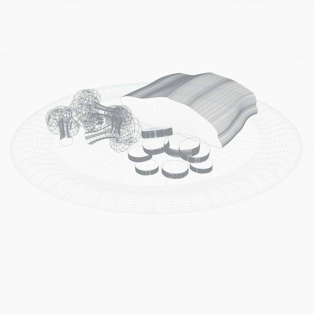 3d Model Steamer Foods