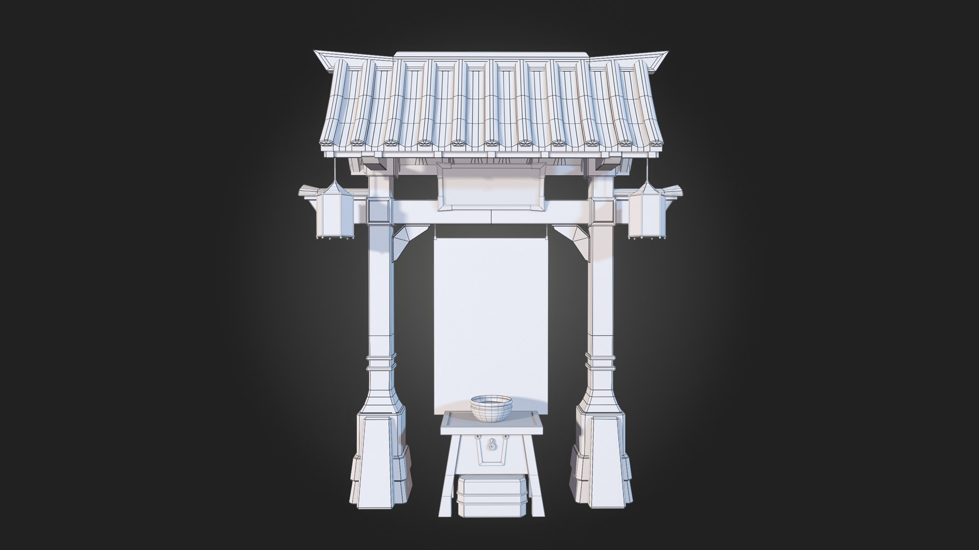 3D Japanese Prop Model - TurboSquid 2203395