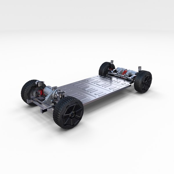 3D tesla roadster 2020 chassis - TurboSquid 1327170
