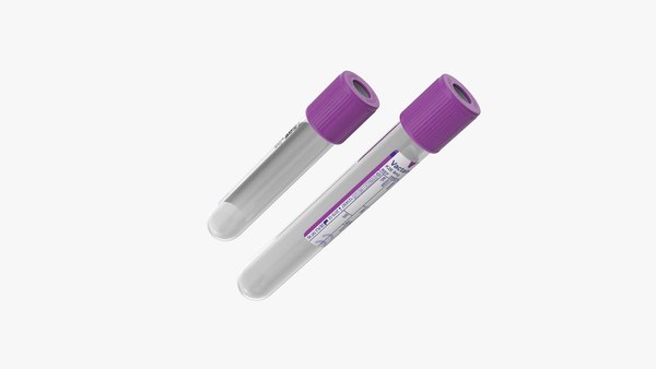 Purple test tube 3D model - TurboSquid 1540241