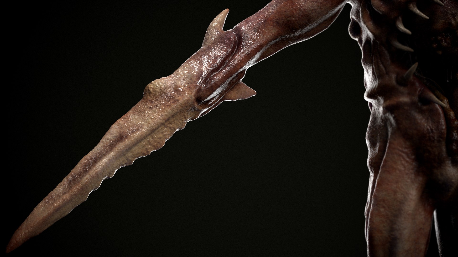 3D Mutant Zombie Twin Monster - TurboSquid 2332861