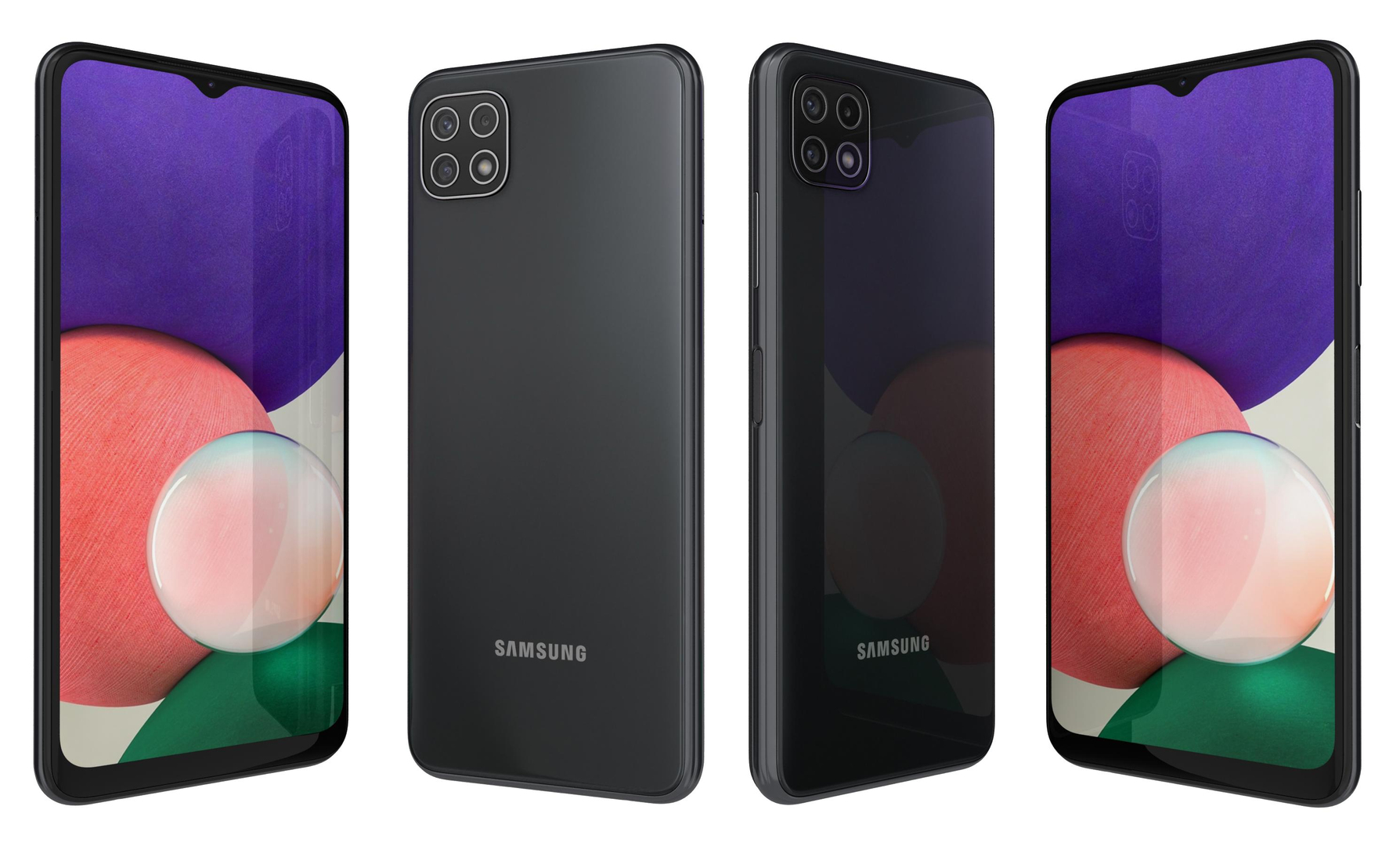 3D Samsung Galaxy A22 5G Gray - TurboSquid 1752080