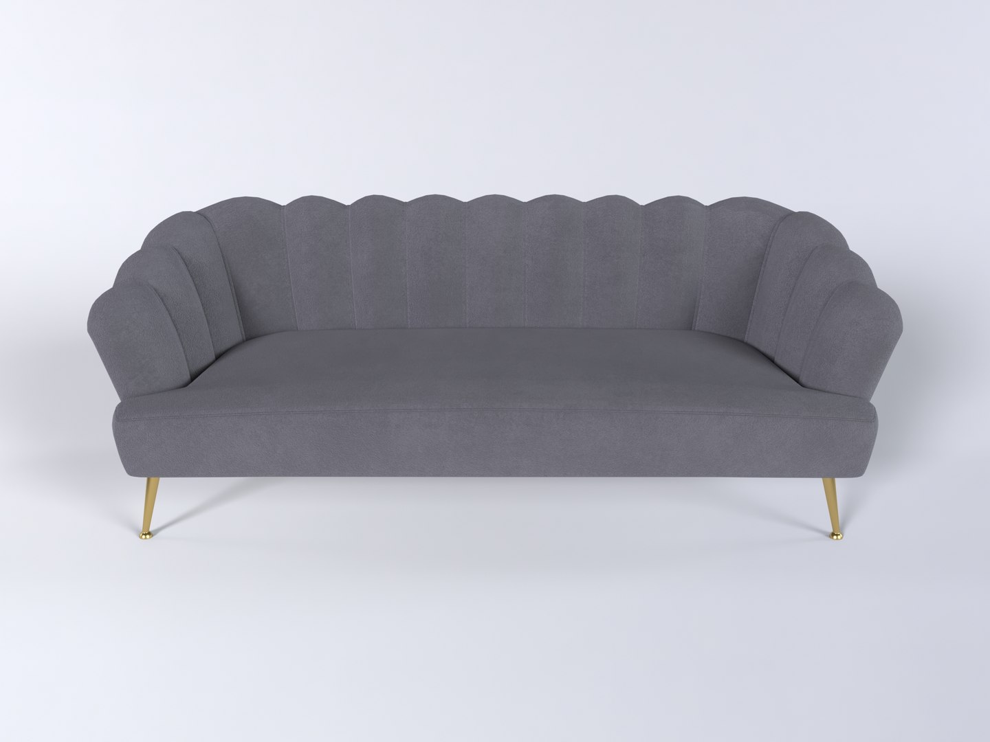 DAISY SOFA 3-ST GREY ST 3D Model - TurboSquid 1937198