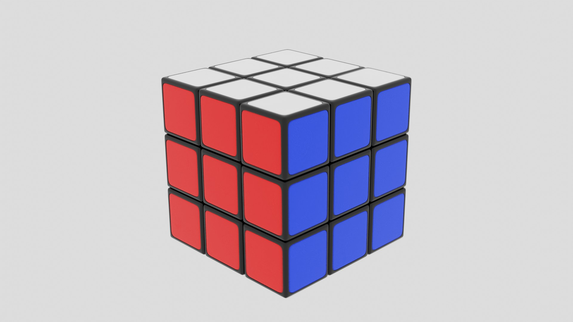 3D Model Animated Rubix Cube 3x3 - TurboSquid 2081946