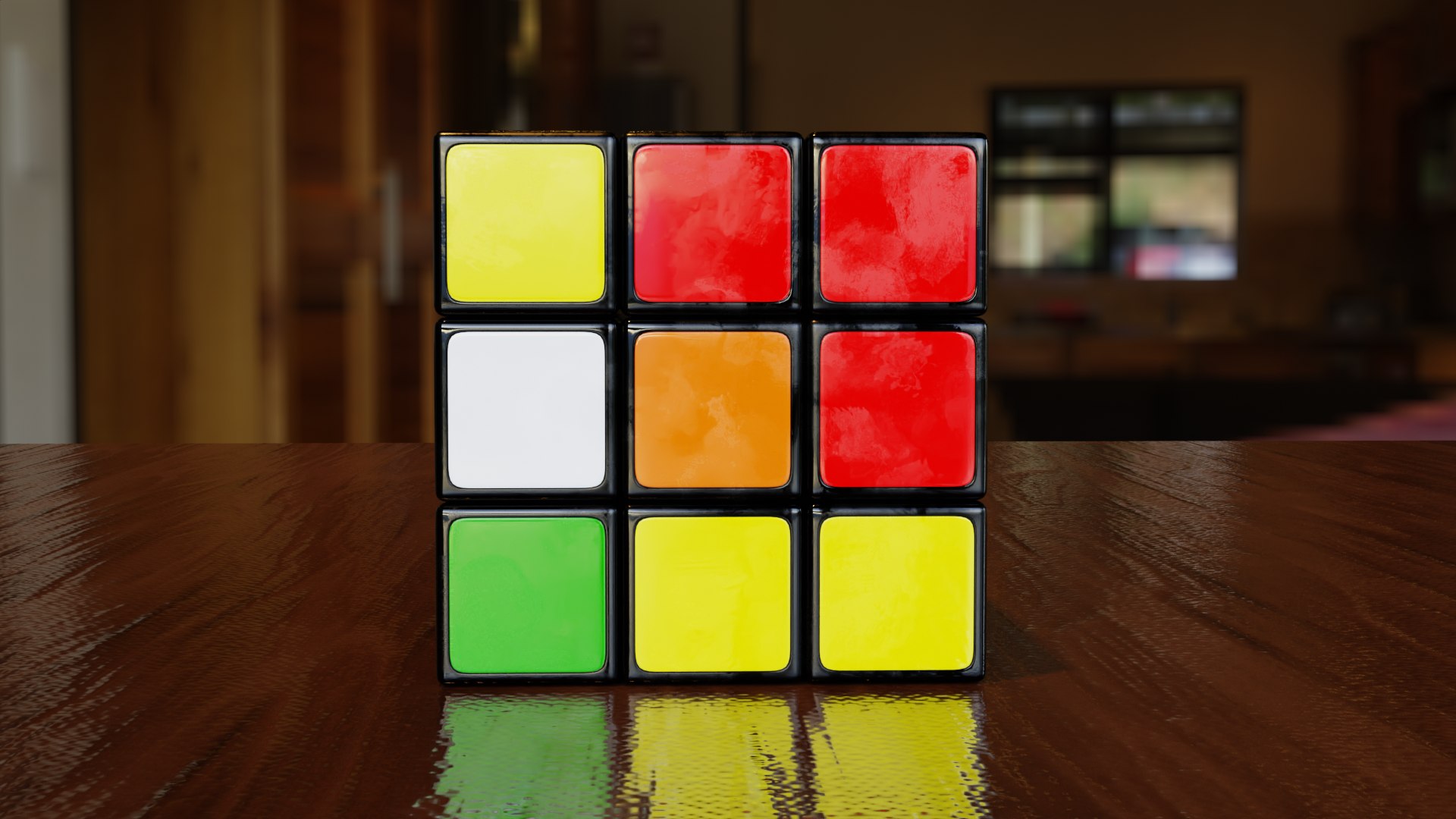 3D Model Animated Rubix Cube 3x3 - TurboSquid 2081946