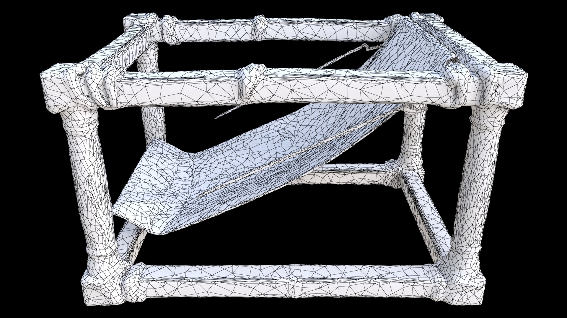 Hide Stretcher 3D Model - TurboSquid 2327813