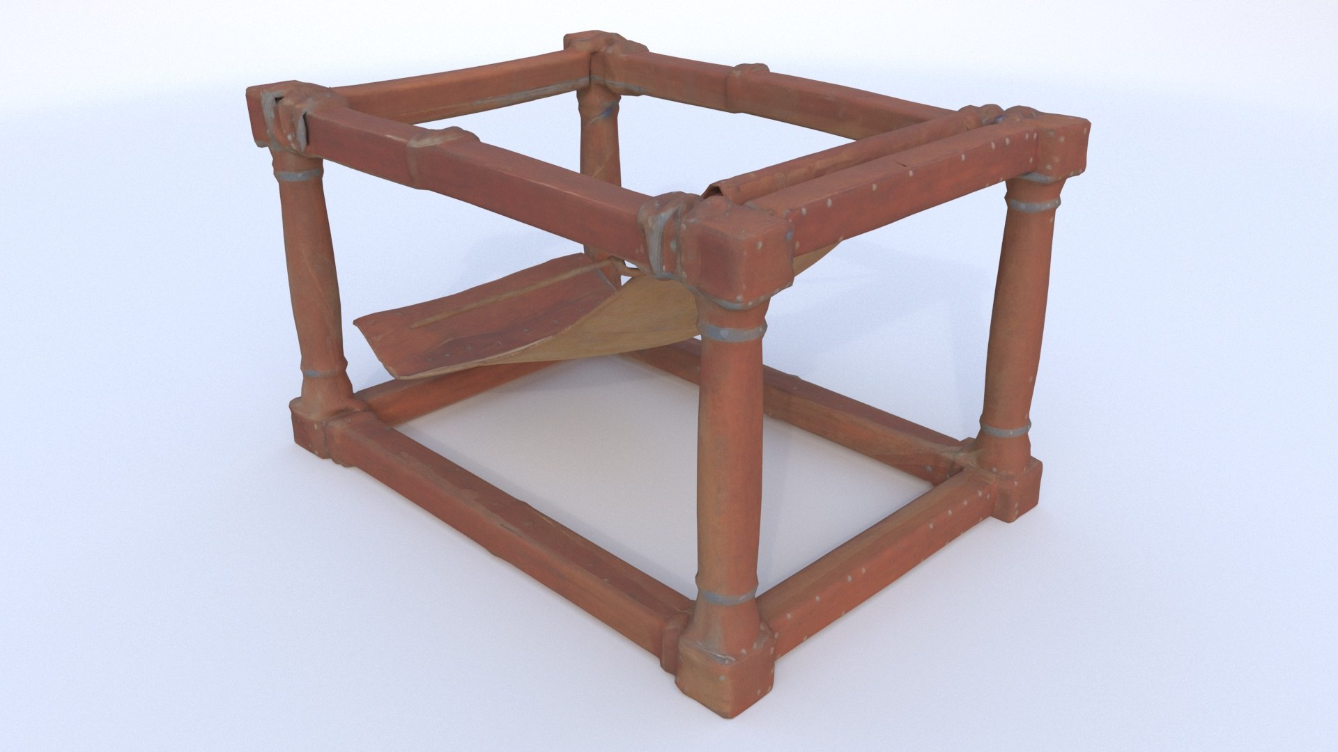 Hide Stretcher 3D Model - TurboSquid 2327813