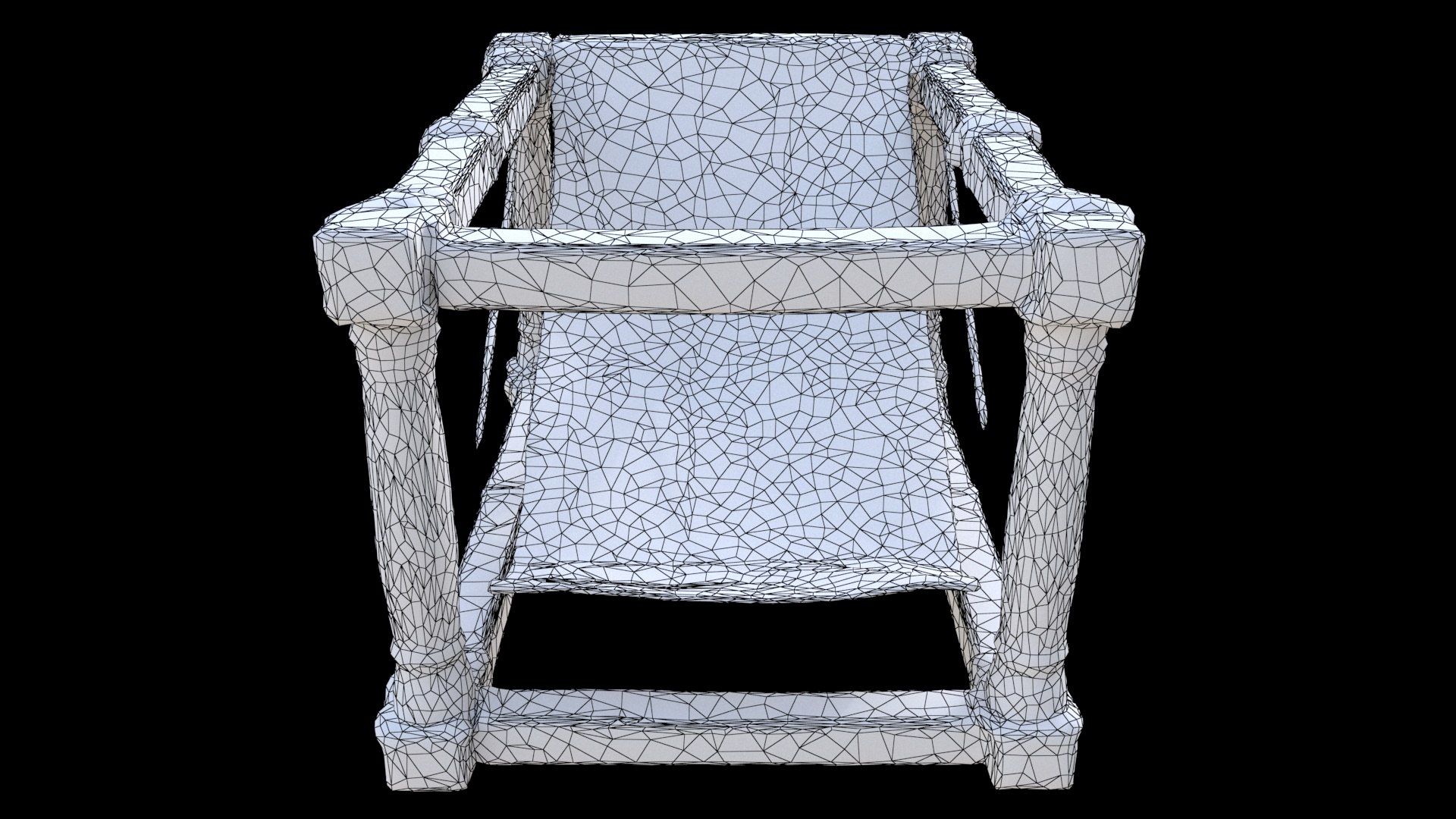 Hide Stretcher 3D Model - TurboSquid 2327813