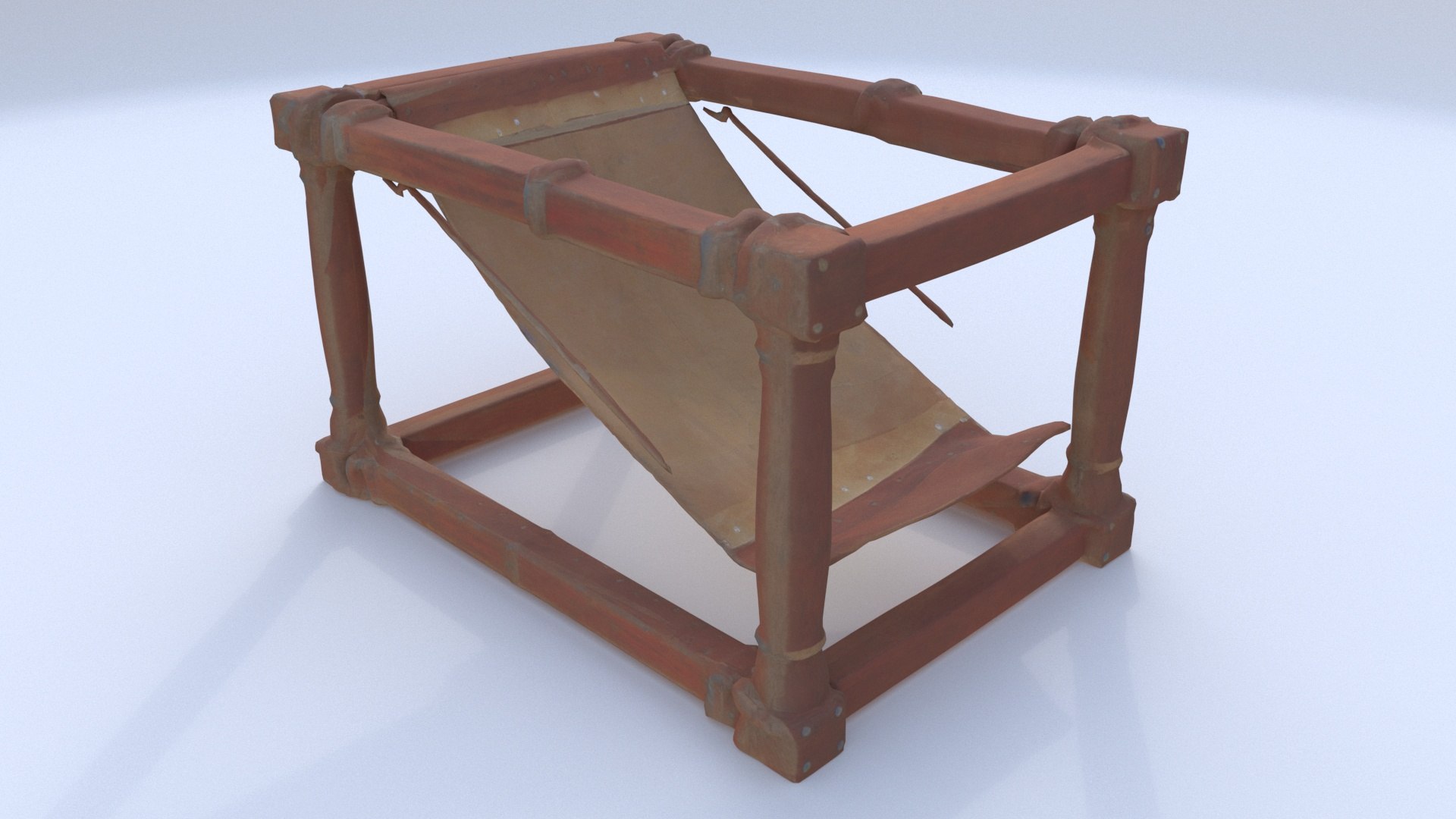 Hide Stretcher 3D Model - TurboSquid 2327813