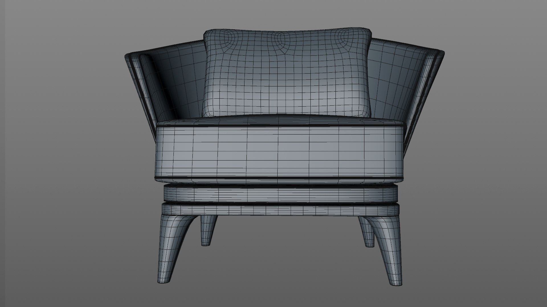 3D Armchair Amy Beilefelder Werkstatten - TurboSquid 1347564