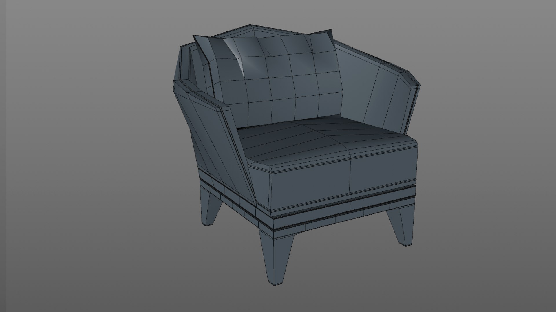 3D Armchair Amy Beilefelder Werkstatten - TurboSquid 1347564