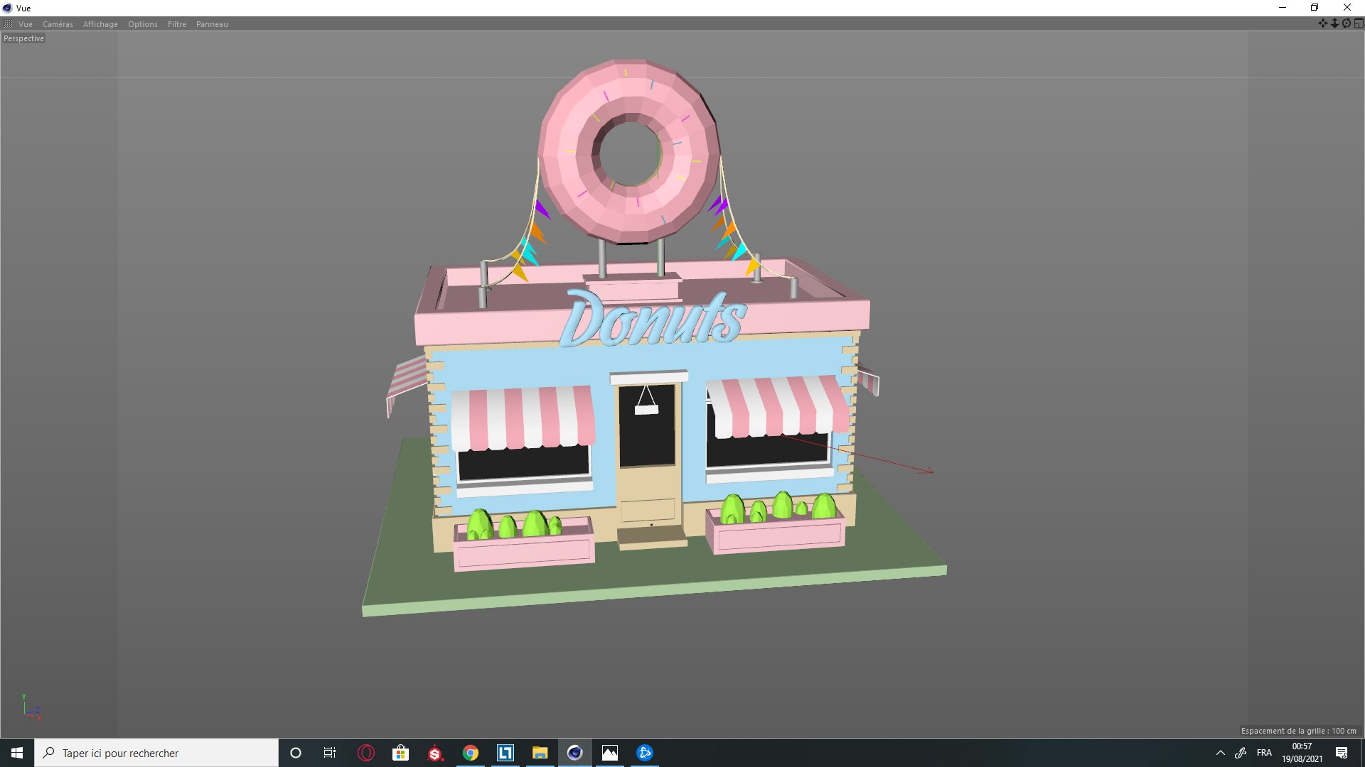 3D Donut Shop Lowpoly - TurboSquid 1779552
