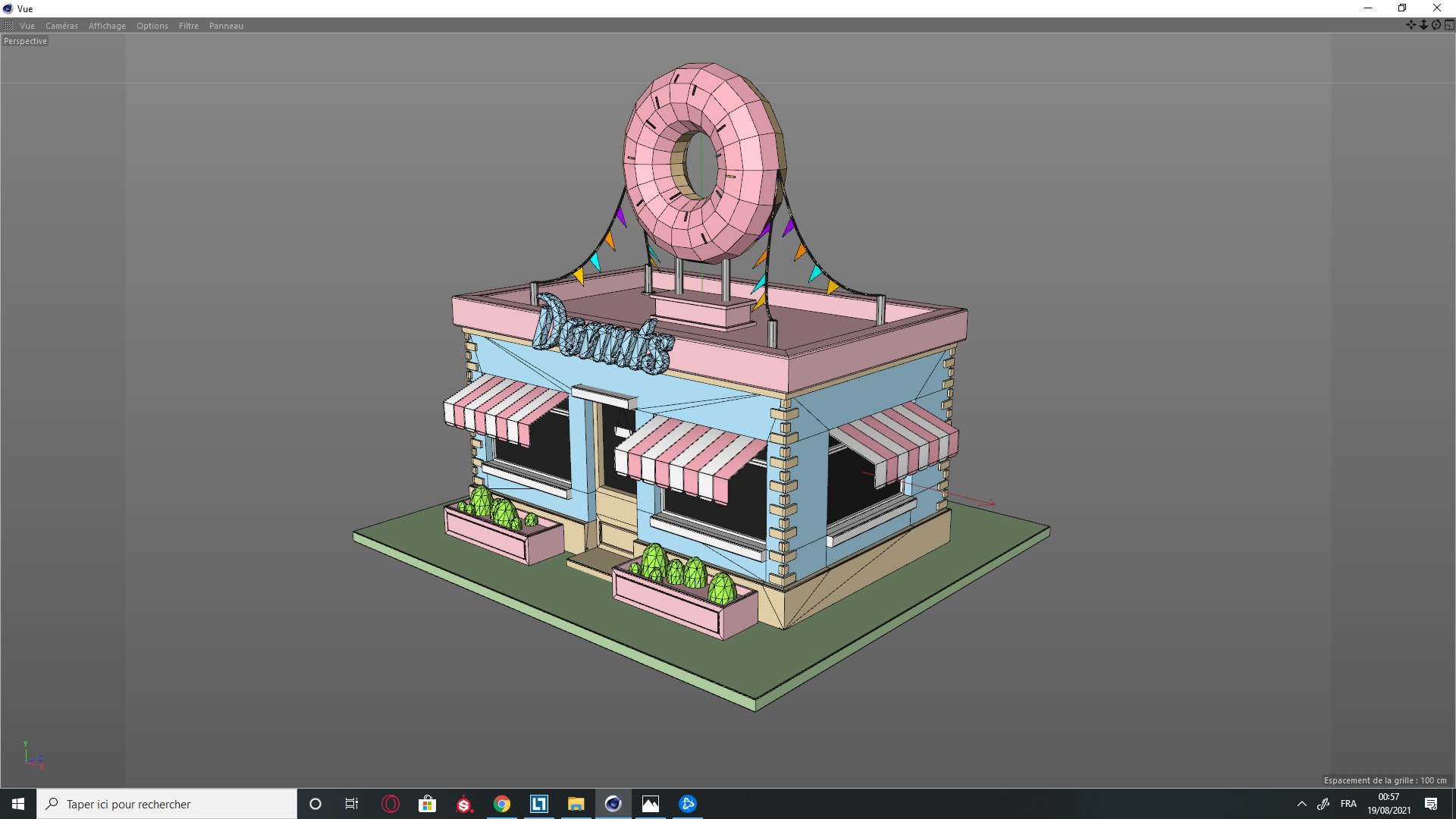 3D Donut Shop Lowpoly - TurboSquid 1779552