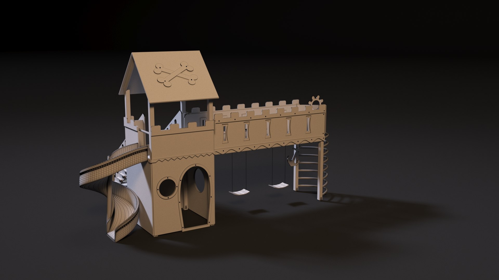 Playground pirates series 3D model - TurboSquid 1753546