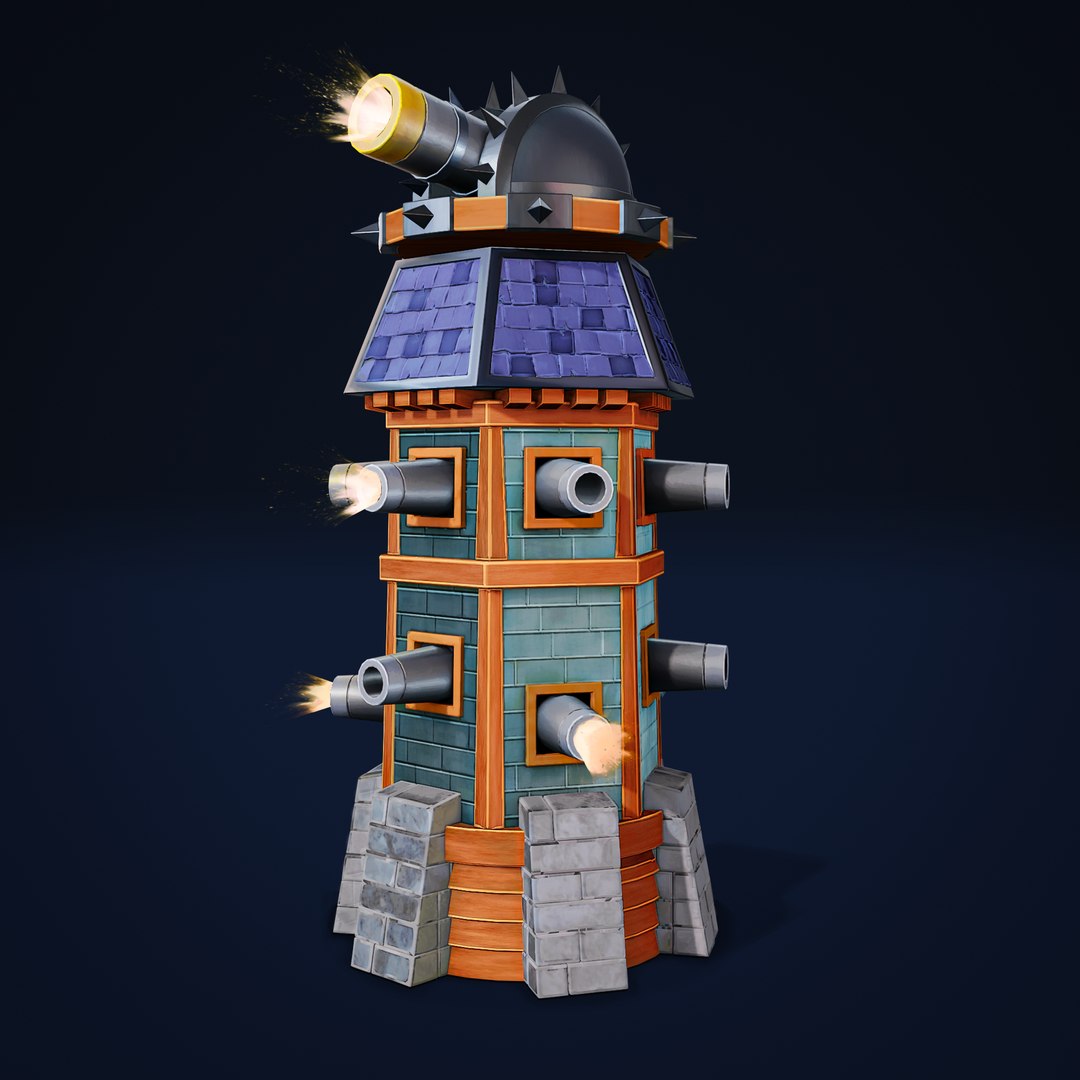 Tower 3D Model - TurboSquid 2041125