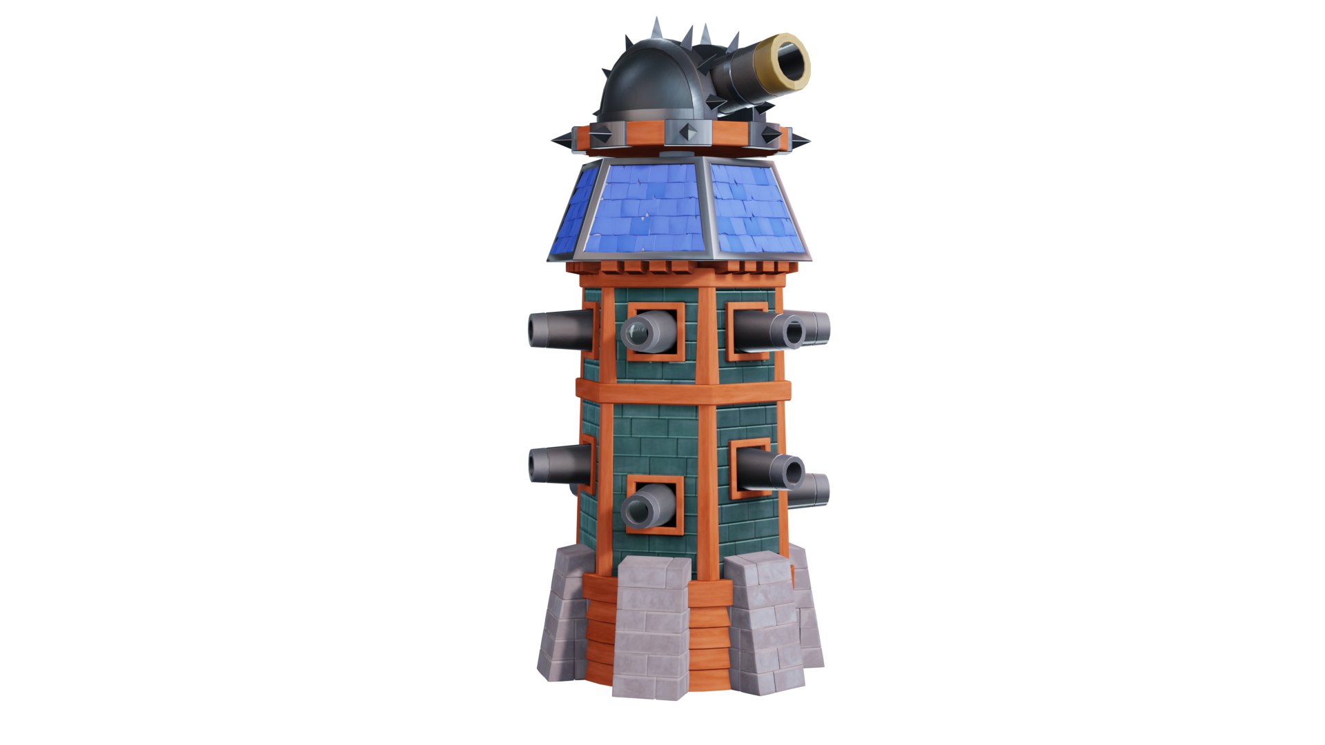 Tower 3D Model - TurboSquid 2041125