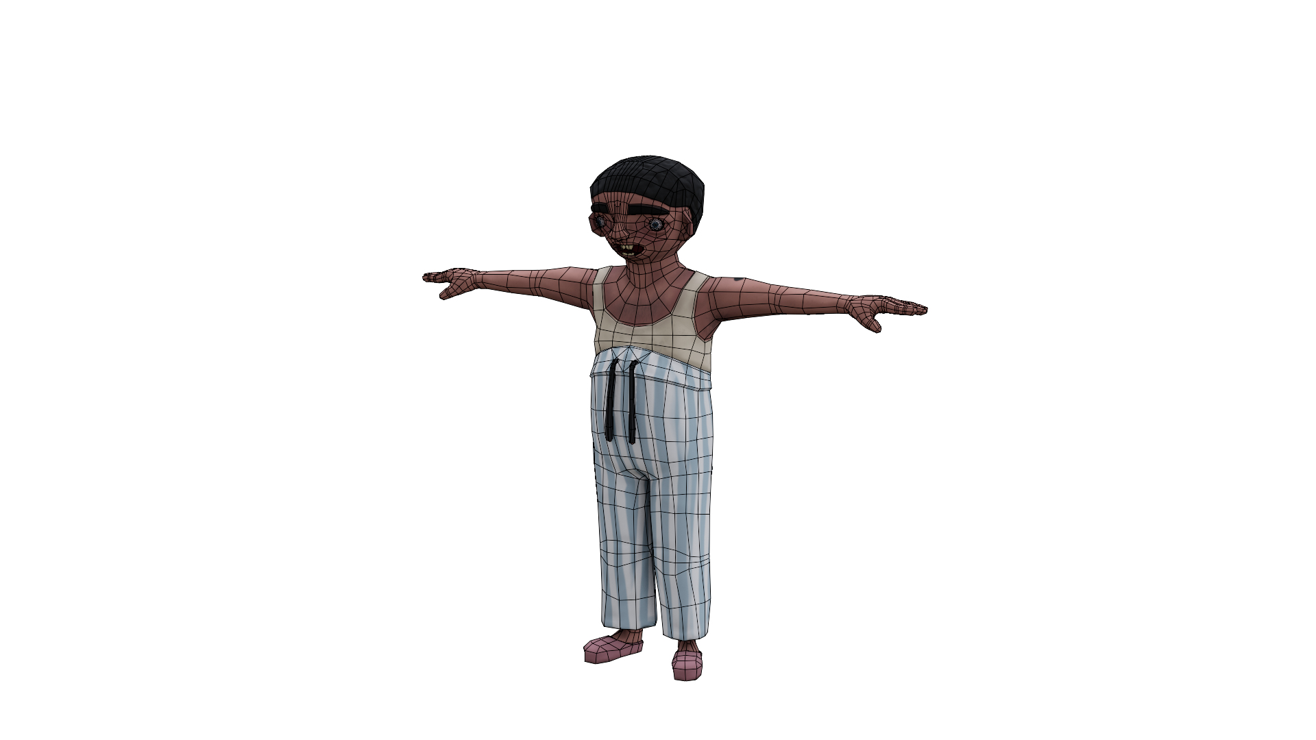 3D Bob - Rigged Animated Looney Character Low-poly model - TurboSquid ...