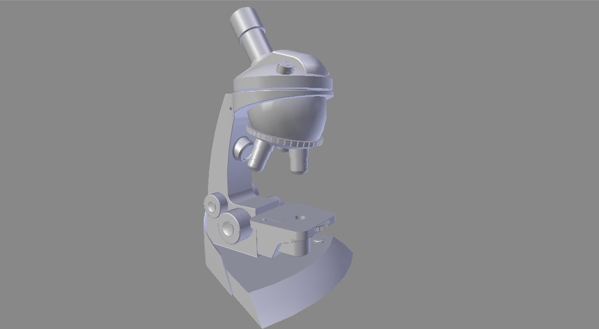 3D Microscope Science Model - TurboSquid 1674045
