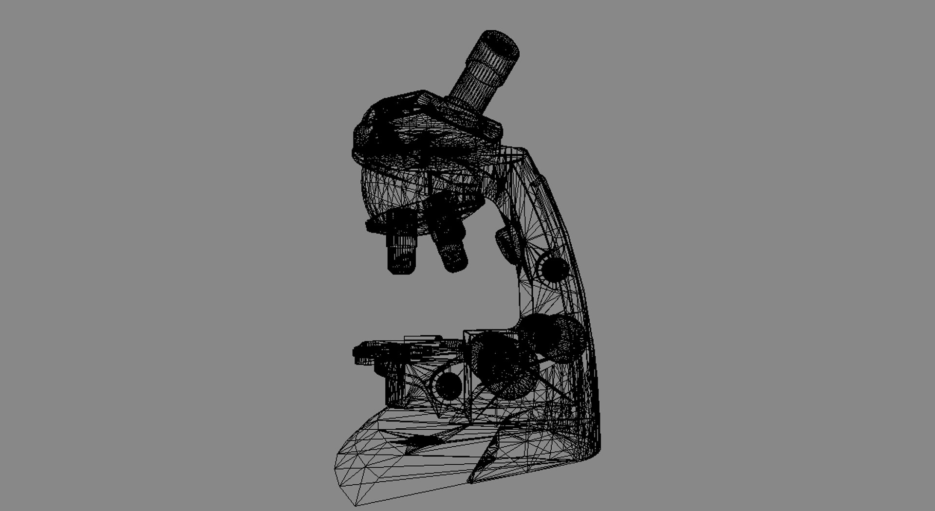 3D Microscope Science Model - TurboSquid 1674045