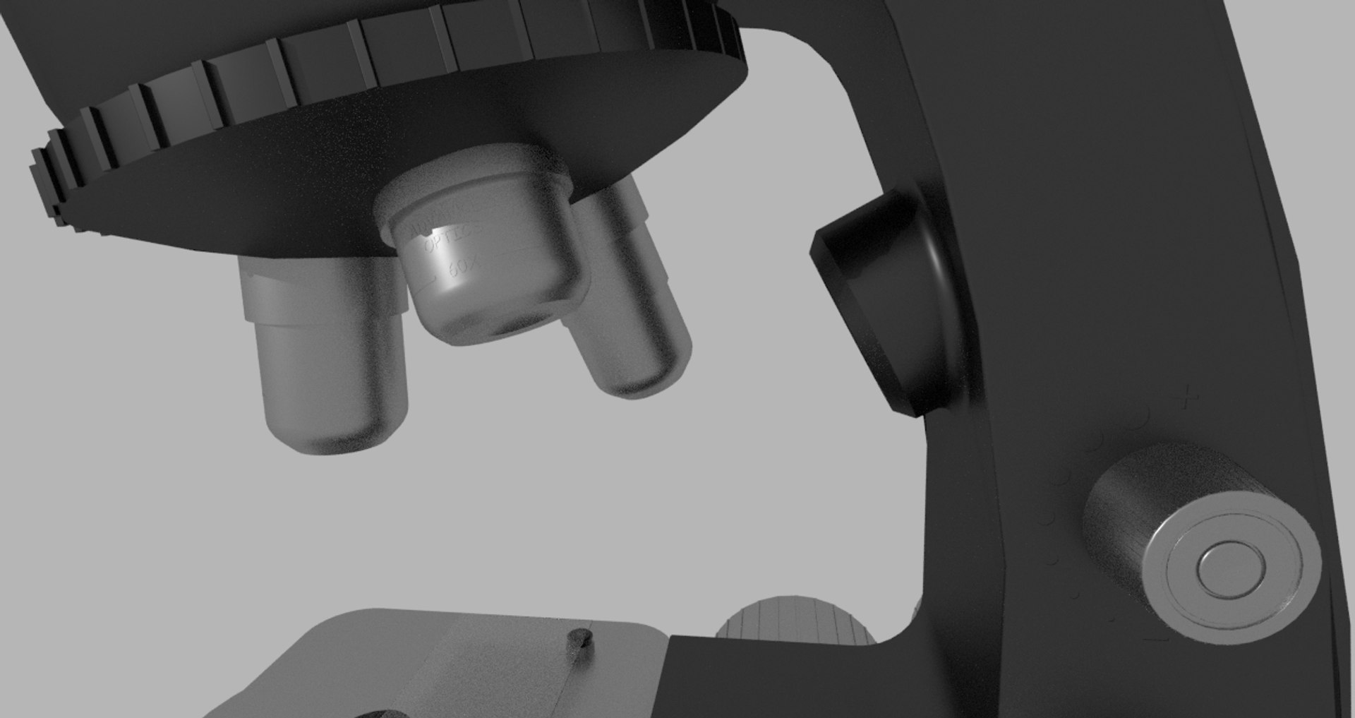 3D Microscope Science Model - TurboSquid 1674045