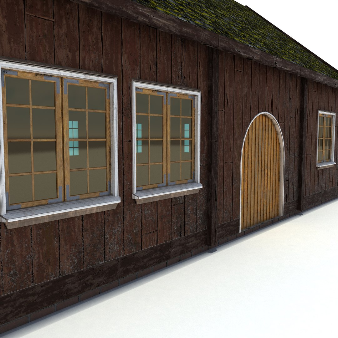 3d Old House