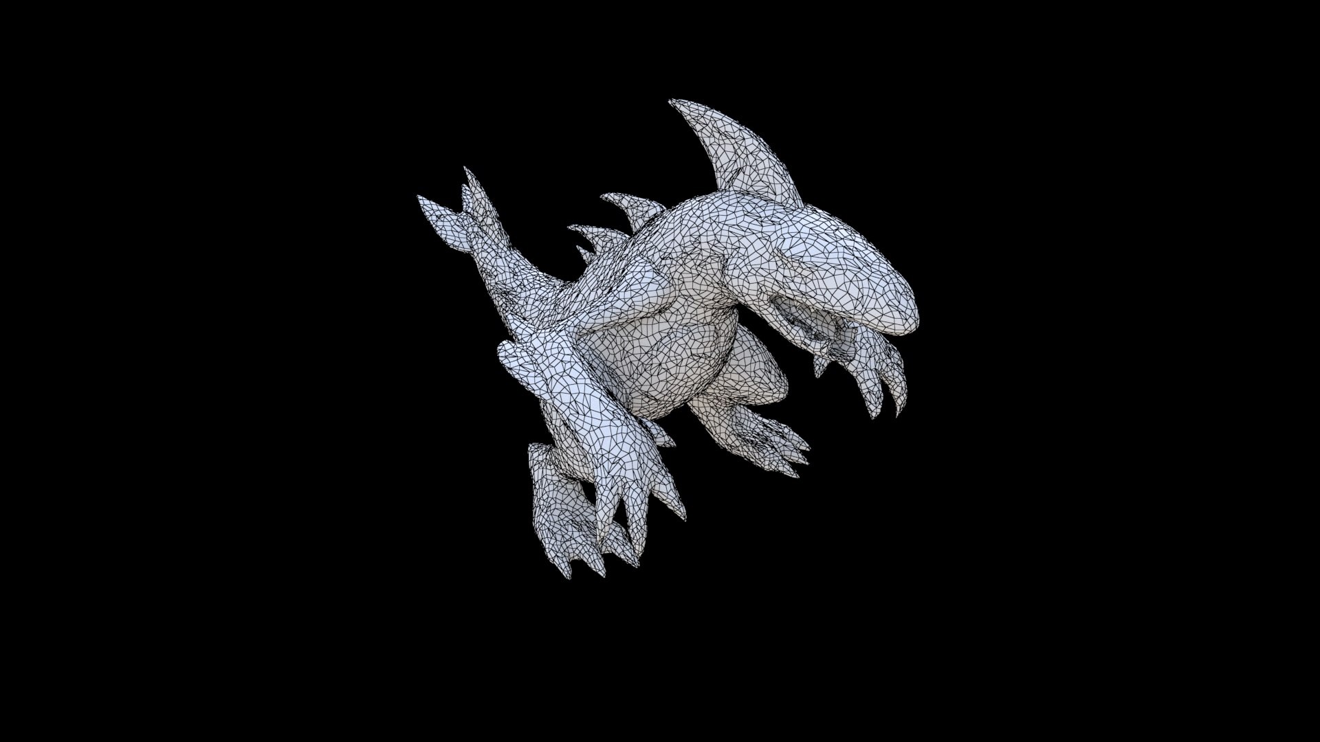 Garchomp 3D Model - TurboSquid 2333205