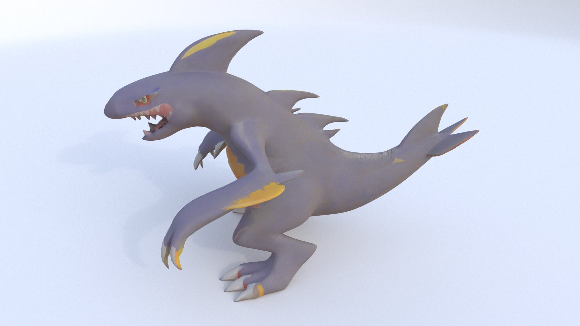 Garchomp 3D Model - TurboSquid 2333205