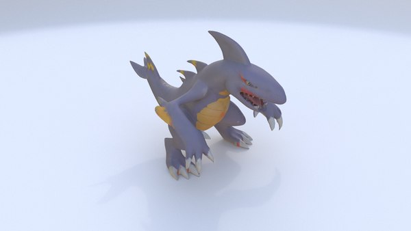 modelo 3d Garchomp - TurboSquid 2333205