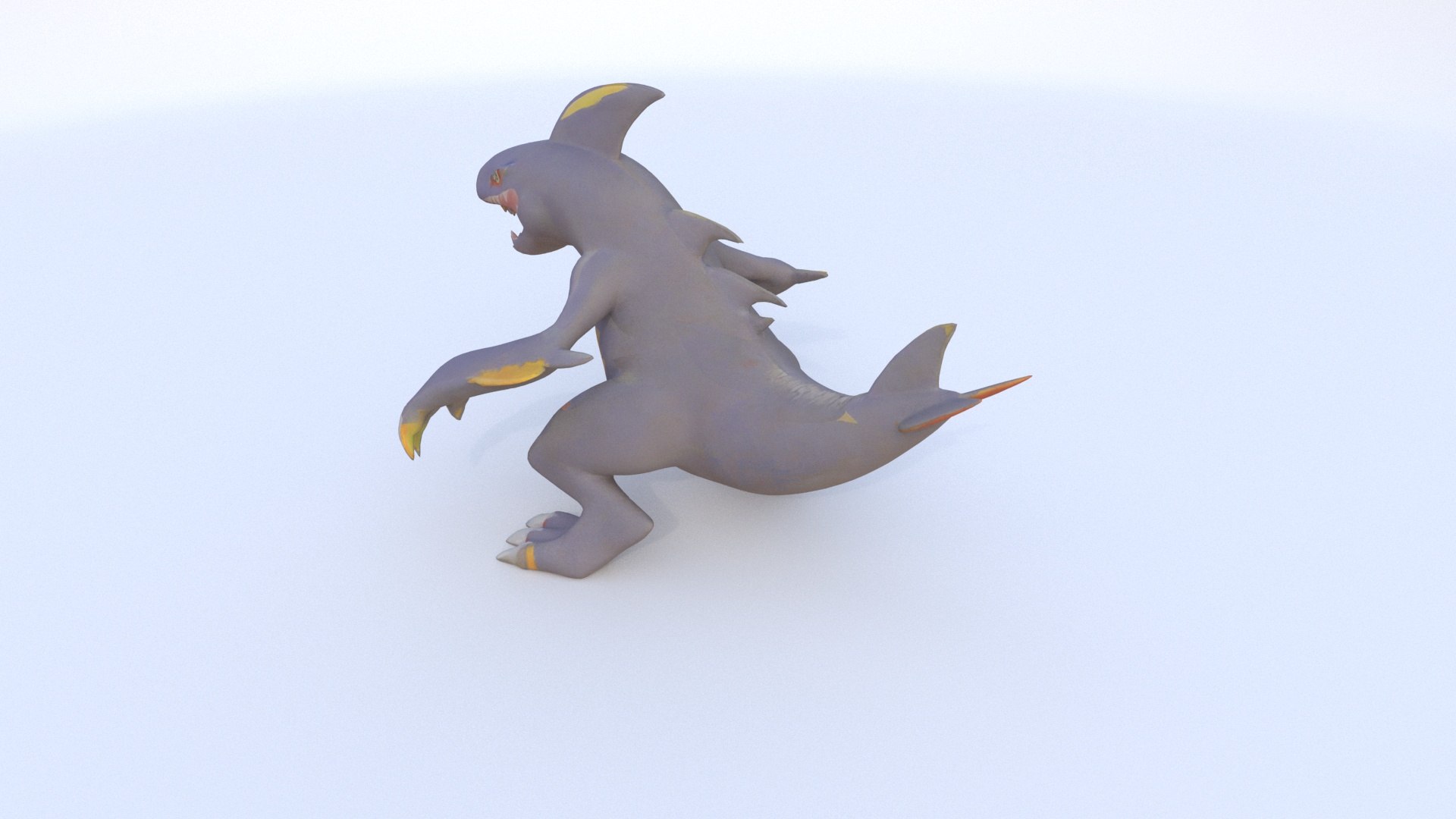 Garchomp 3D Model - TurboSquid 2333205