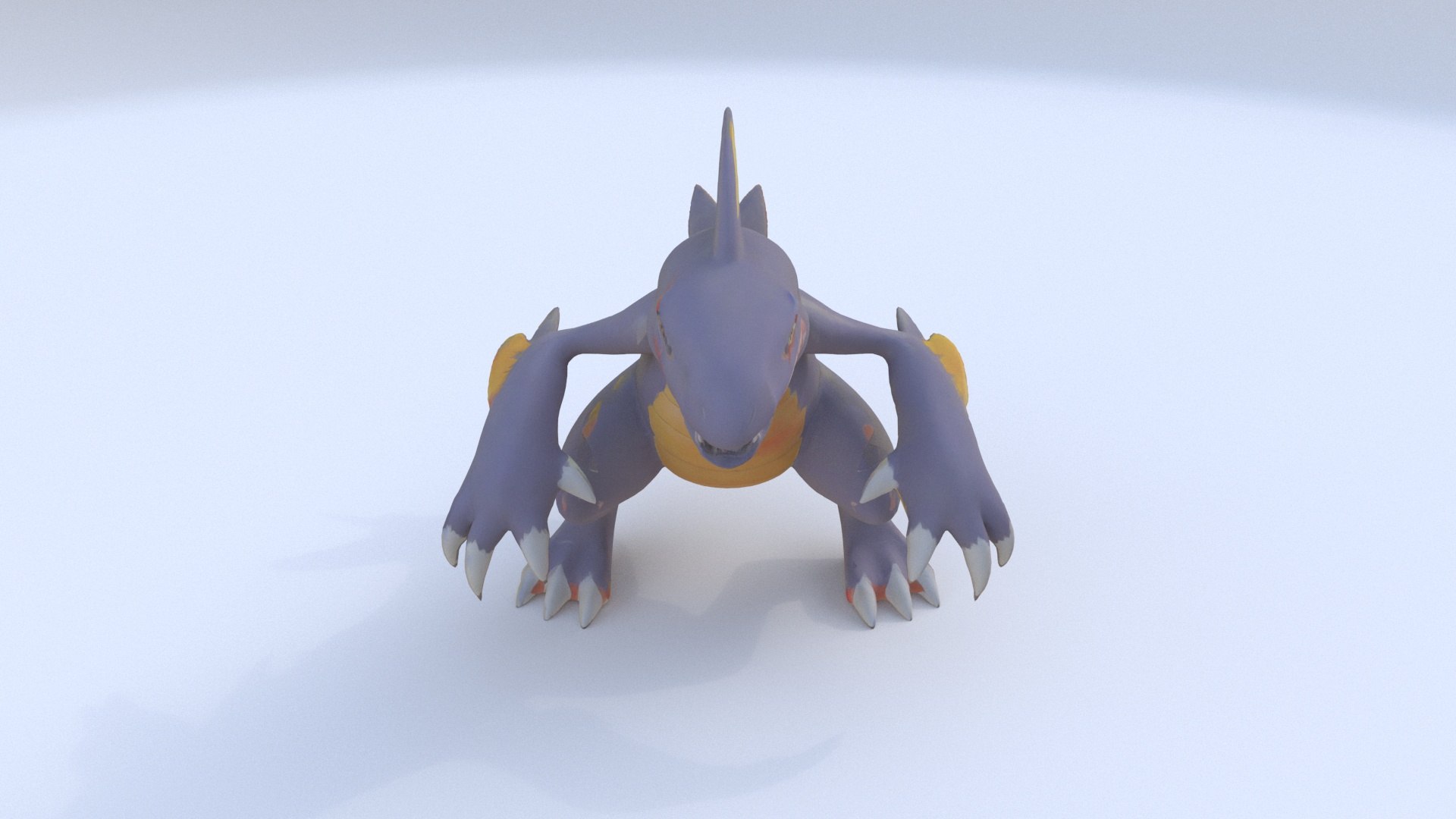 Garchomp 3D Model - TurboSquid 2333205