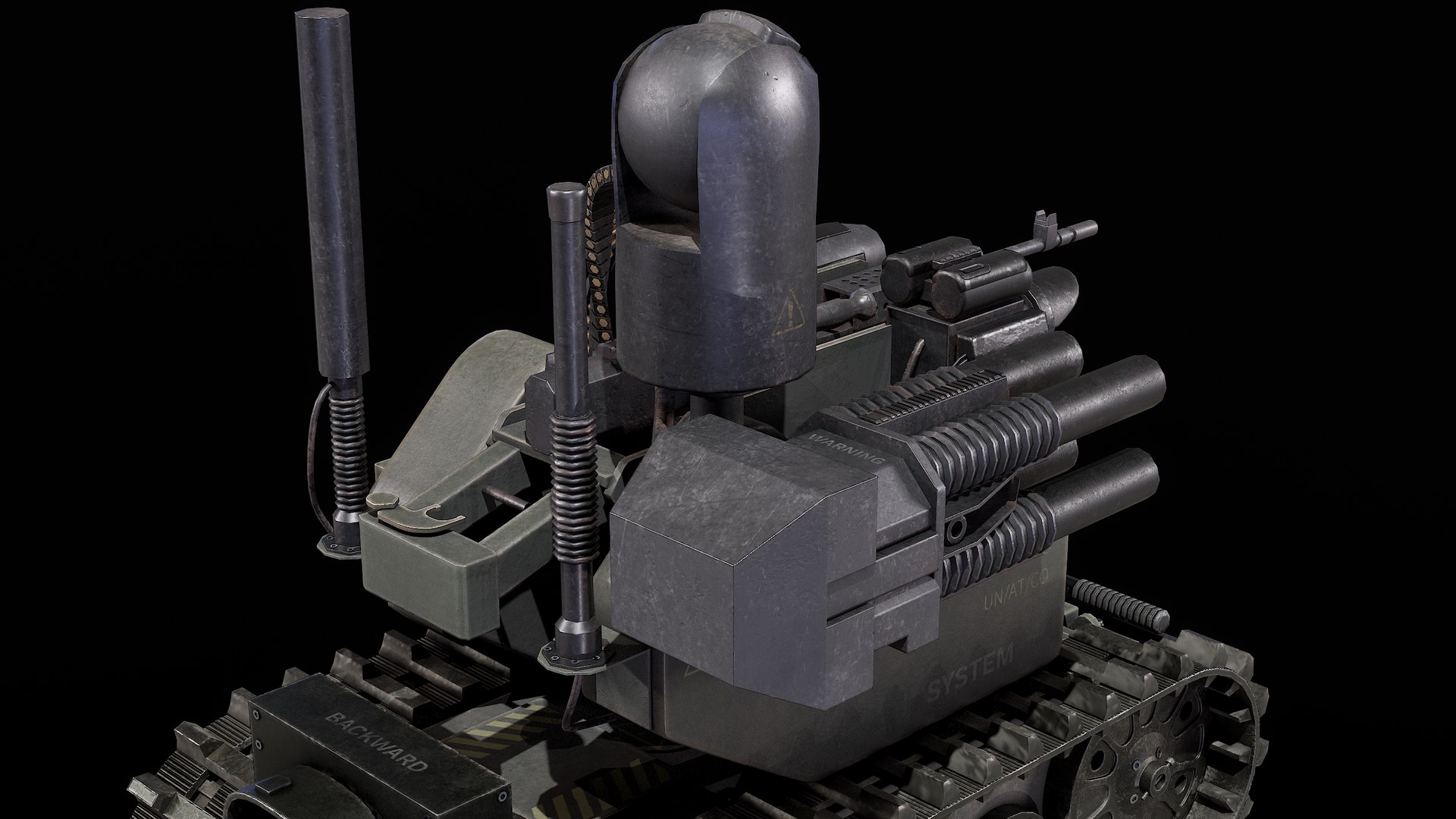 3D Military Combat Robot MAARS - TurboSquid 1789298