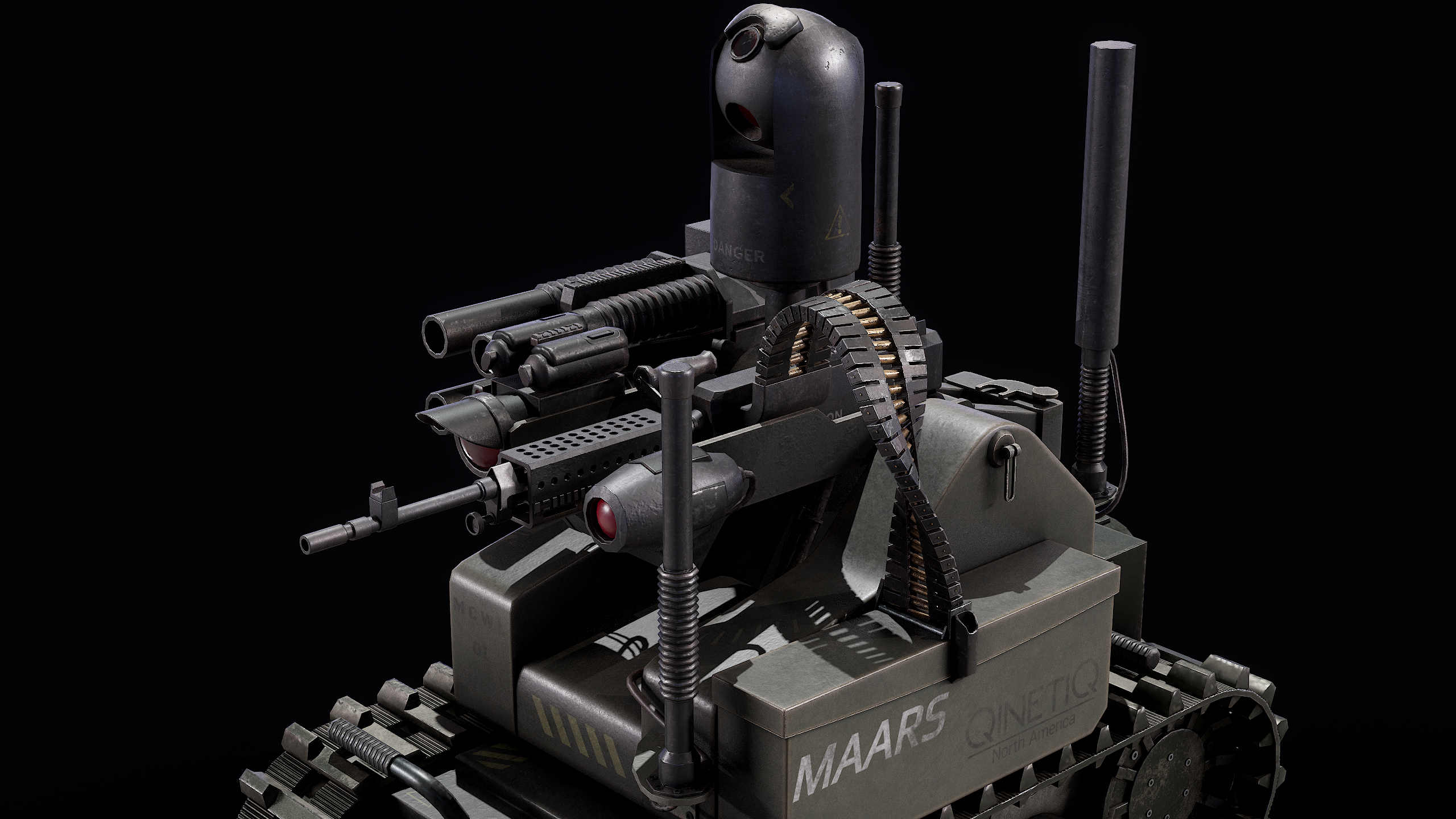 3D Military Combat Robot MAARS - TurboSquid 1789298